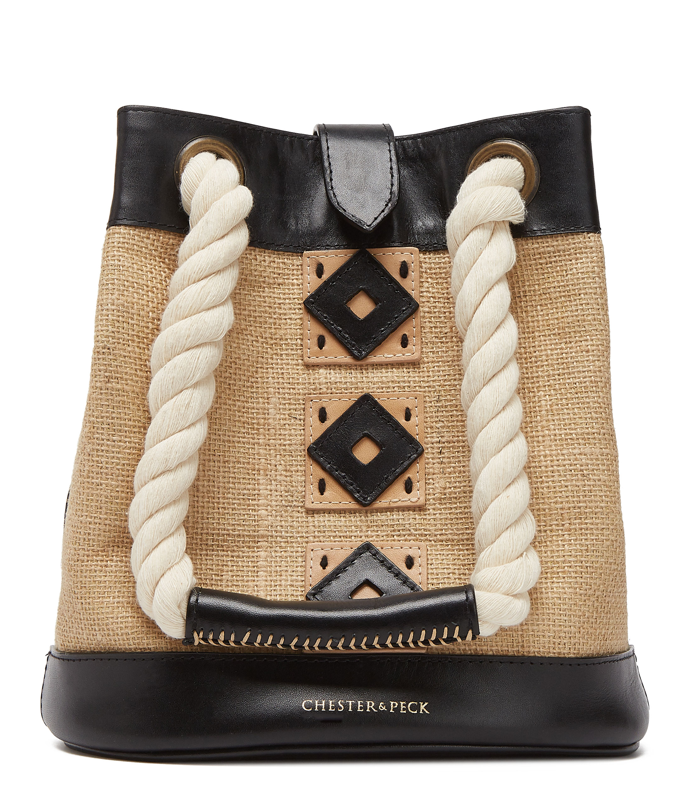 Chester & Peck: Bolso Bucket negro Mujer | El Palacio de Hierro