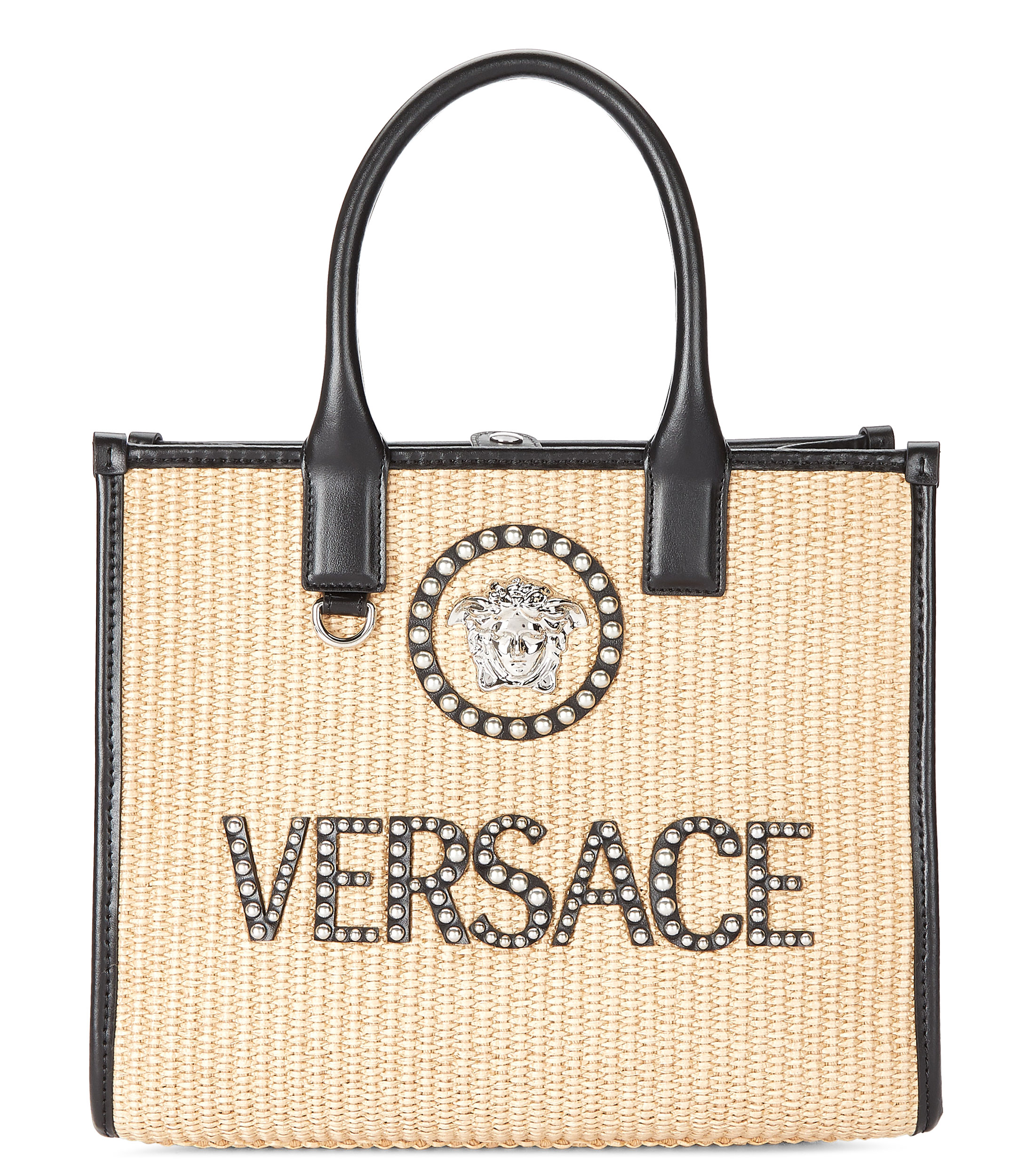 Versace: Bolso mini tote monogram Mujer | El Palacio de Hierro