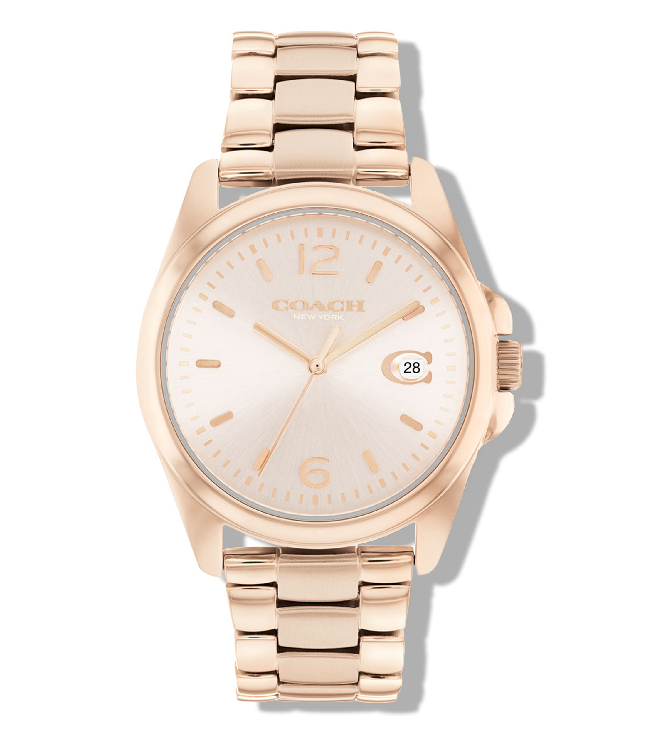 COACH Reloj para Mujer Greyson Casual, Oro rosa - El Palacio de Hierro
