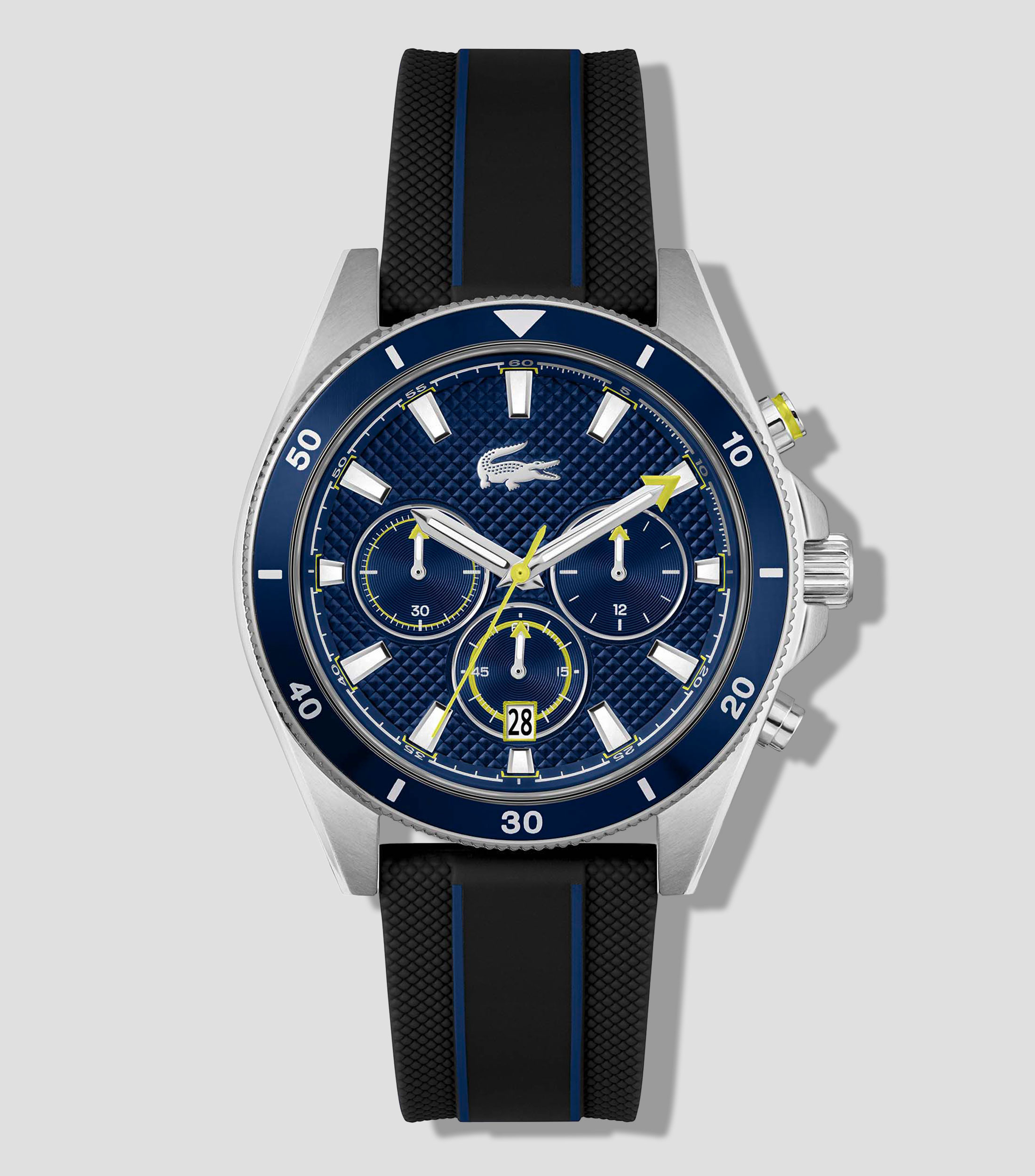Lacoste: Reloj para Hombre Mainsail Casual Plateada, Azul | El Palacio ...