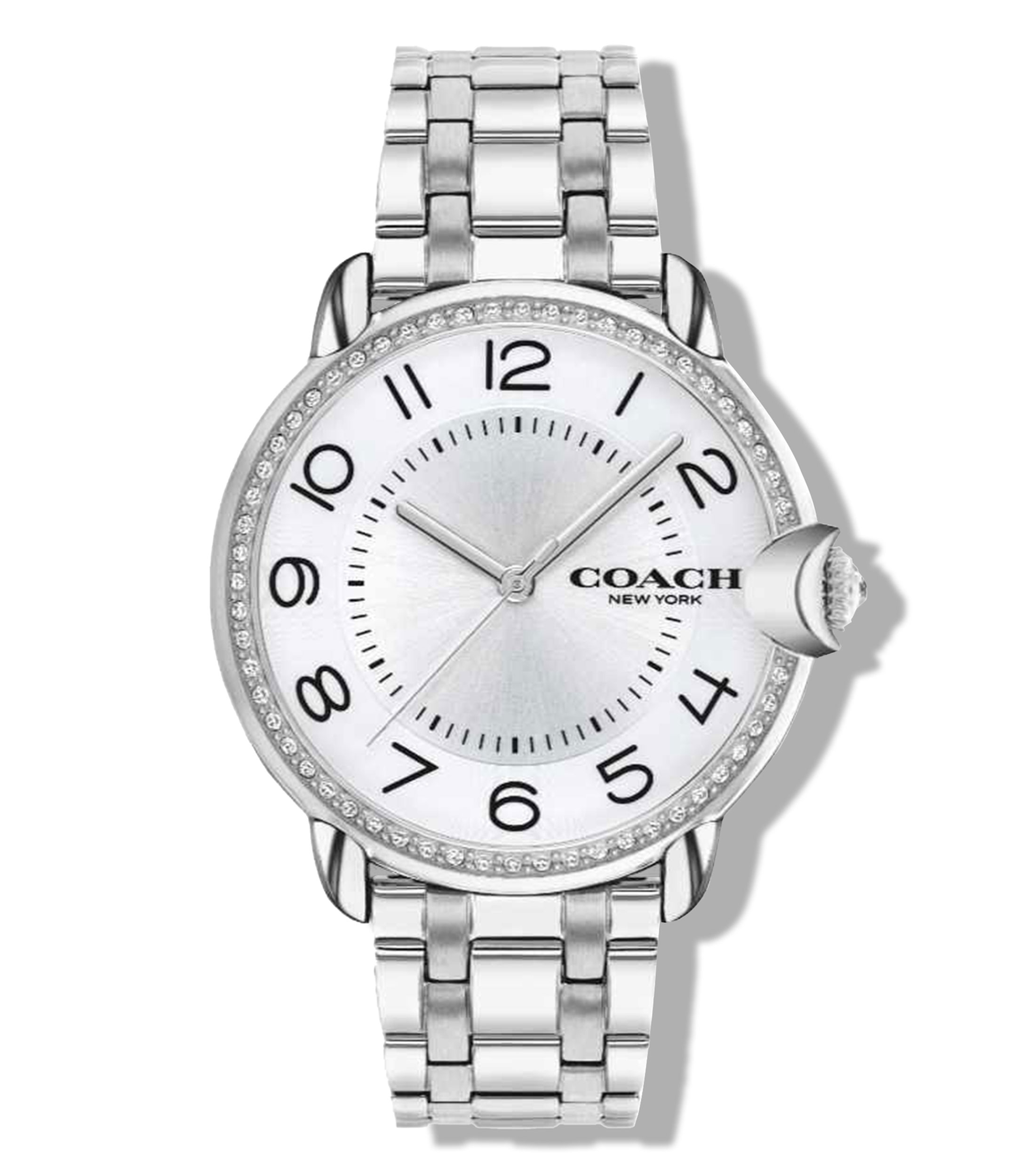 COACH Reloj para Mujer Arden de Vestir, Plateado - El Palacio de Hierro