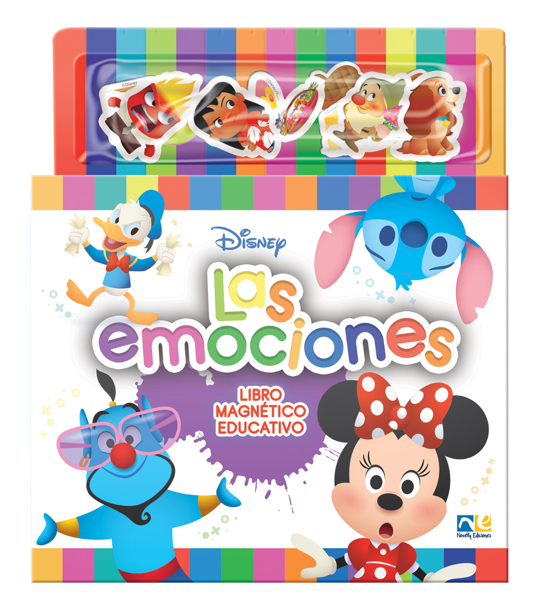 Novelty Ediciones Mini libro magnético Las emociones - El Palacio de Hierro