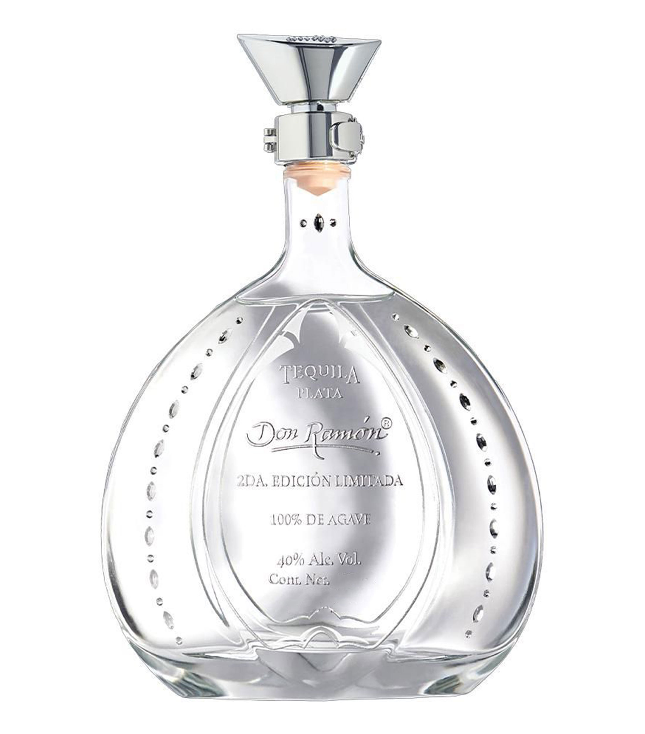 Tequila Don Ramón Tequila Don Ramón Swarovski Plata, 750 ml |El Palacio ...