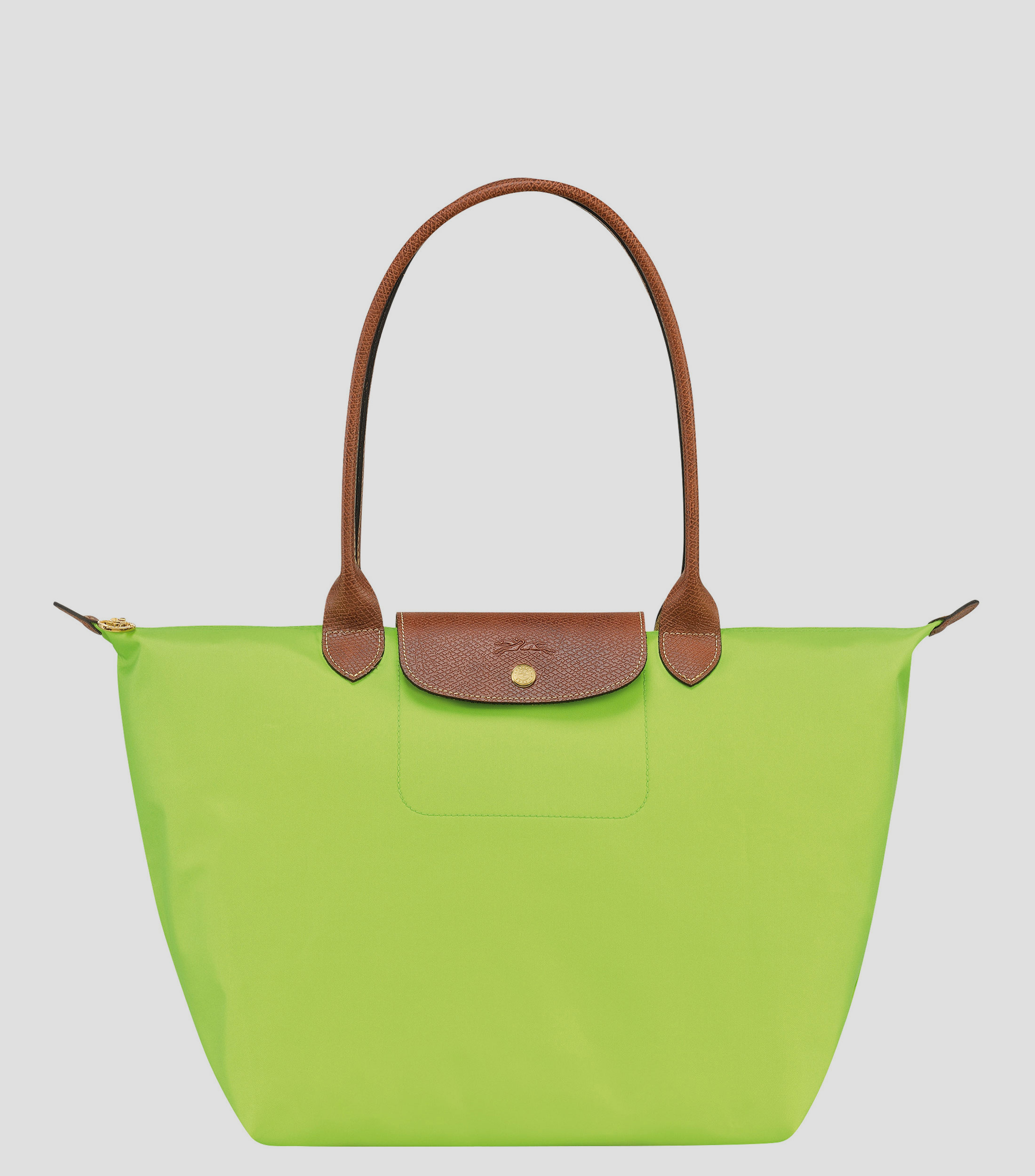 Longchamp: Bolso Tote Le Pliage L Verde Mujer | El Palacio de Hierro