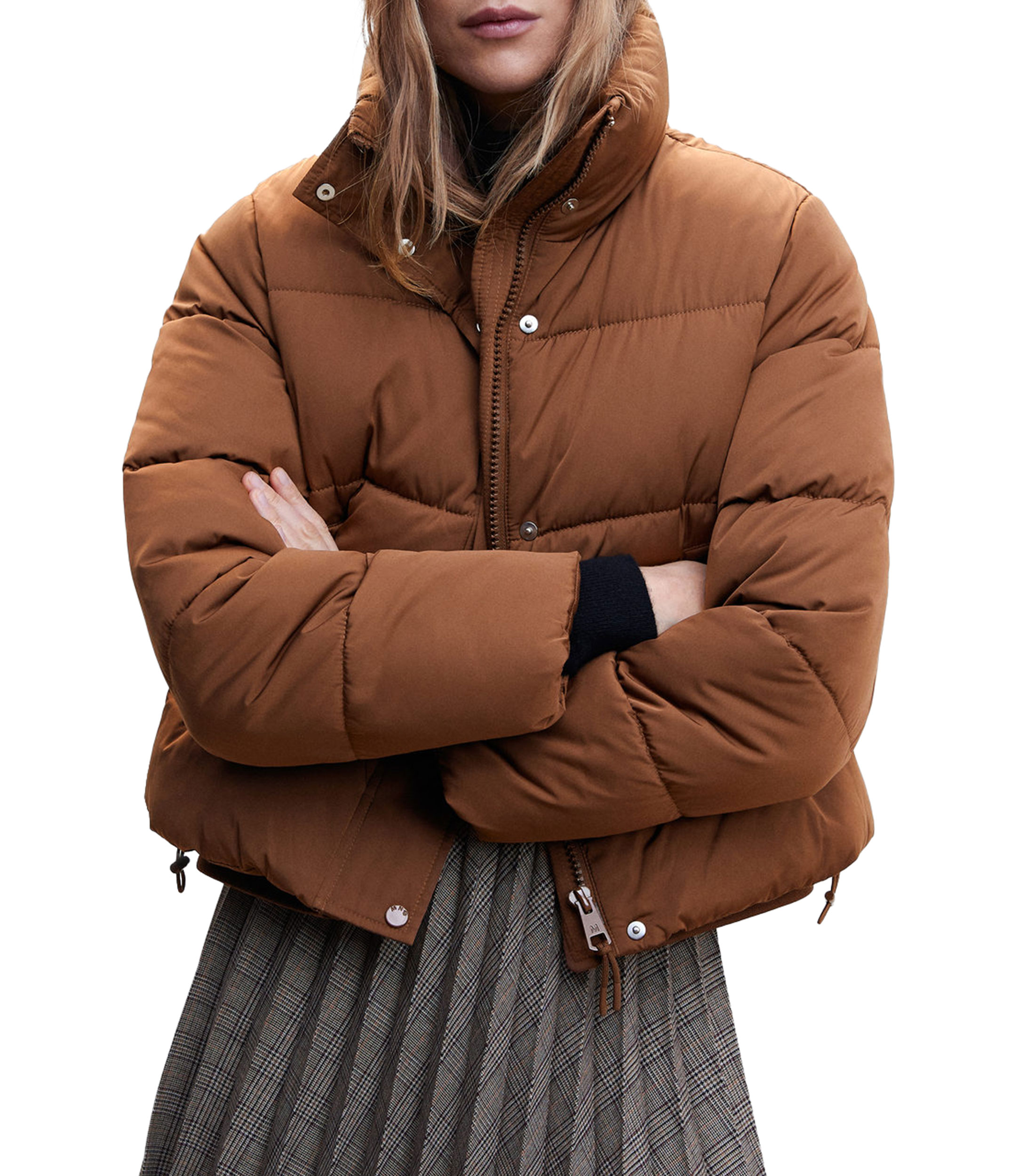Mango: Chamarra Puffer Anorak Mujer | El Palacio de Hierro
