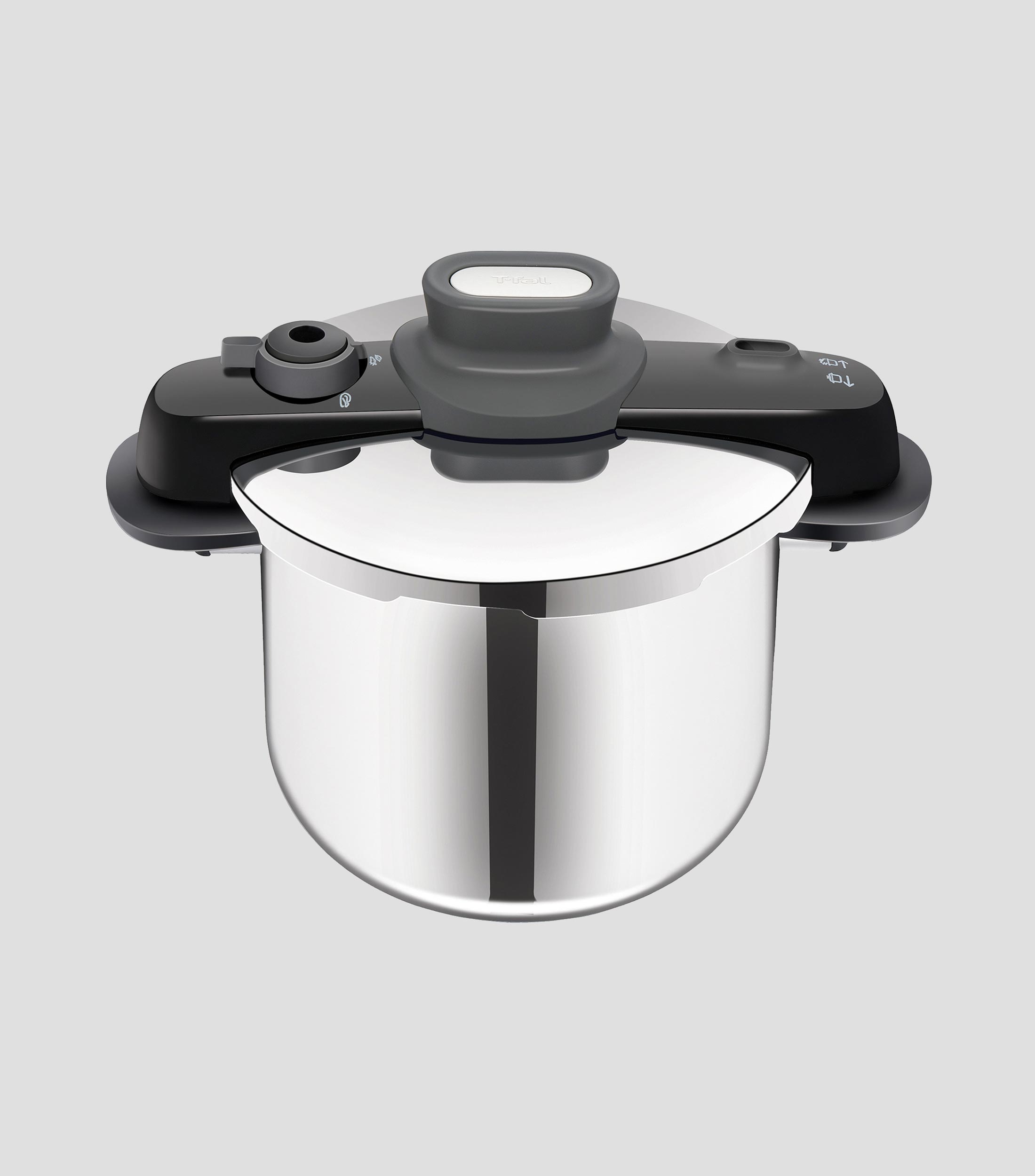 T-fal: Olla de Presión en acero inoxidable Compact Easy | El Palacio de Hierro