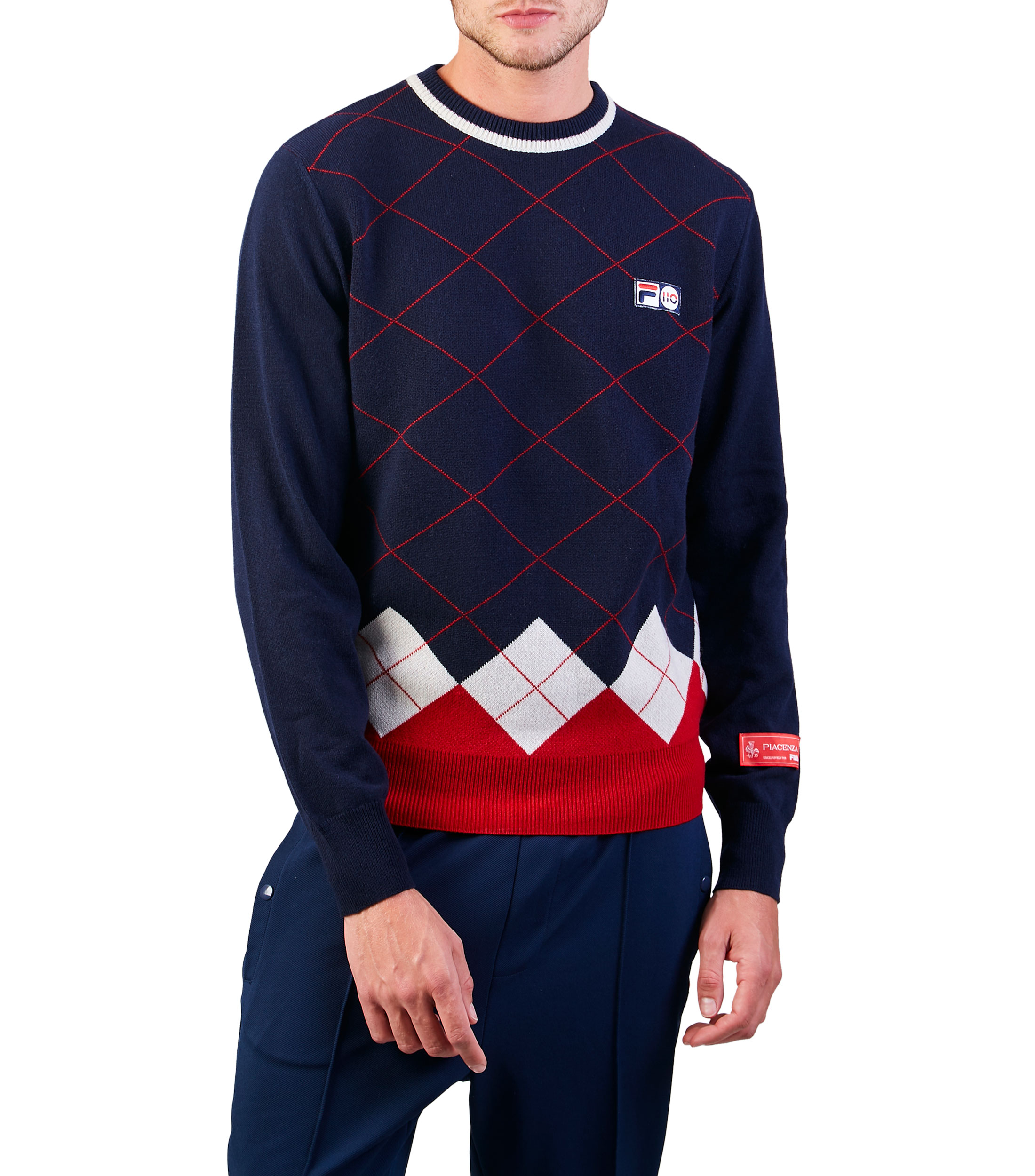 Fila: Suéter cuello redondo Hombre | El Palacio de Hierro