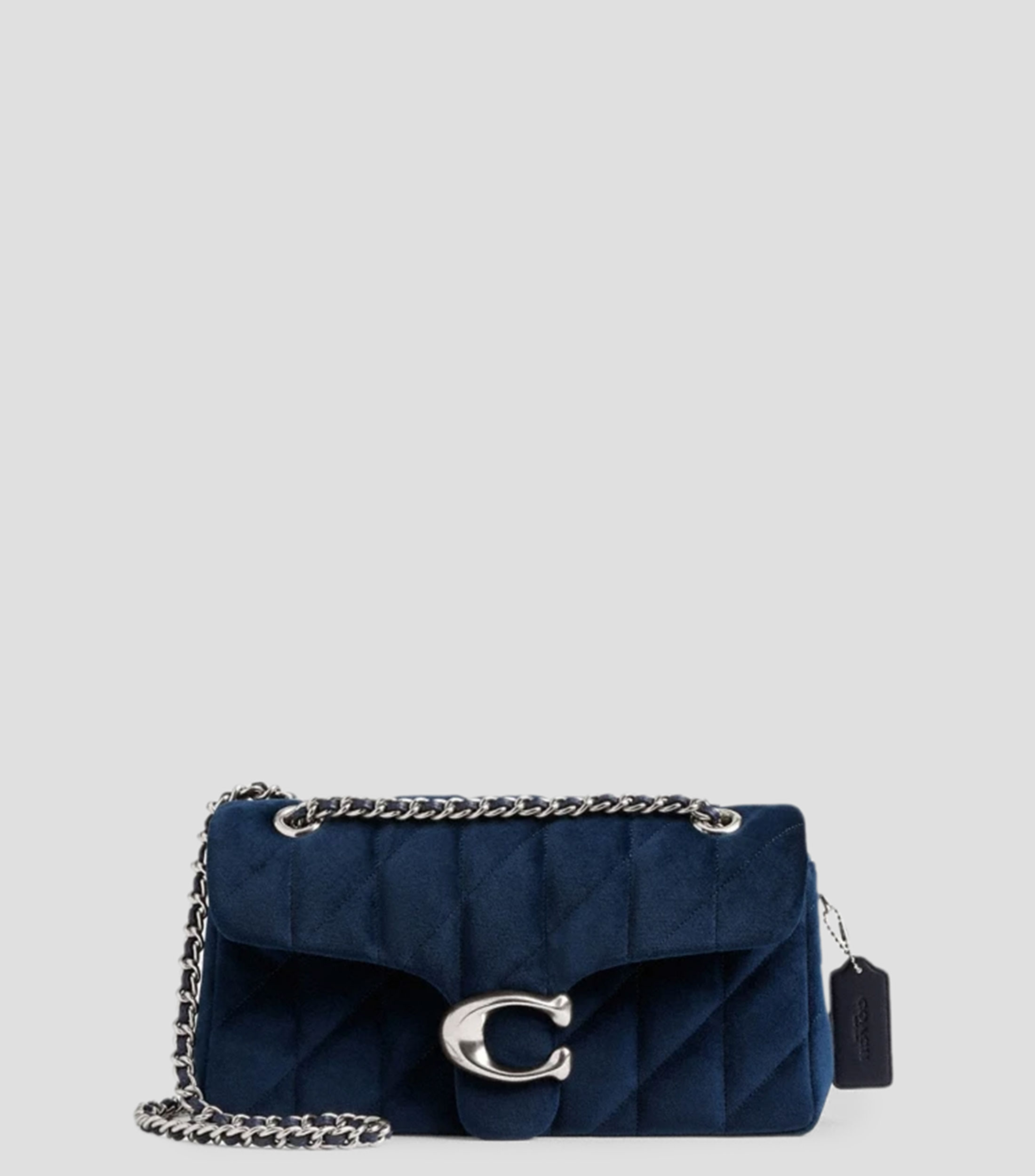 COACH Bolsa shoulder azul Tabby capitonada Mujer - El Palacio de Hierro