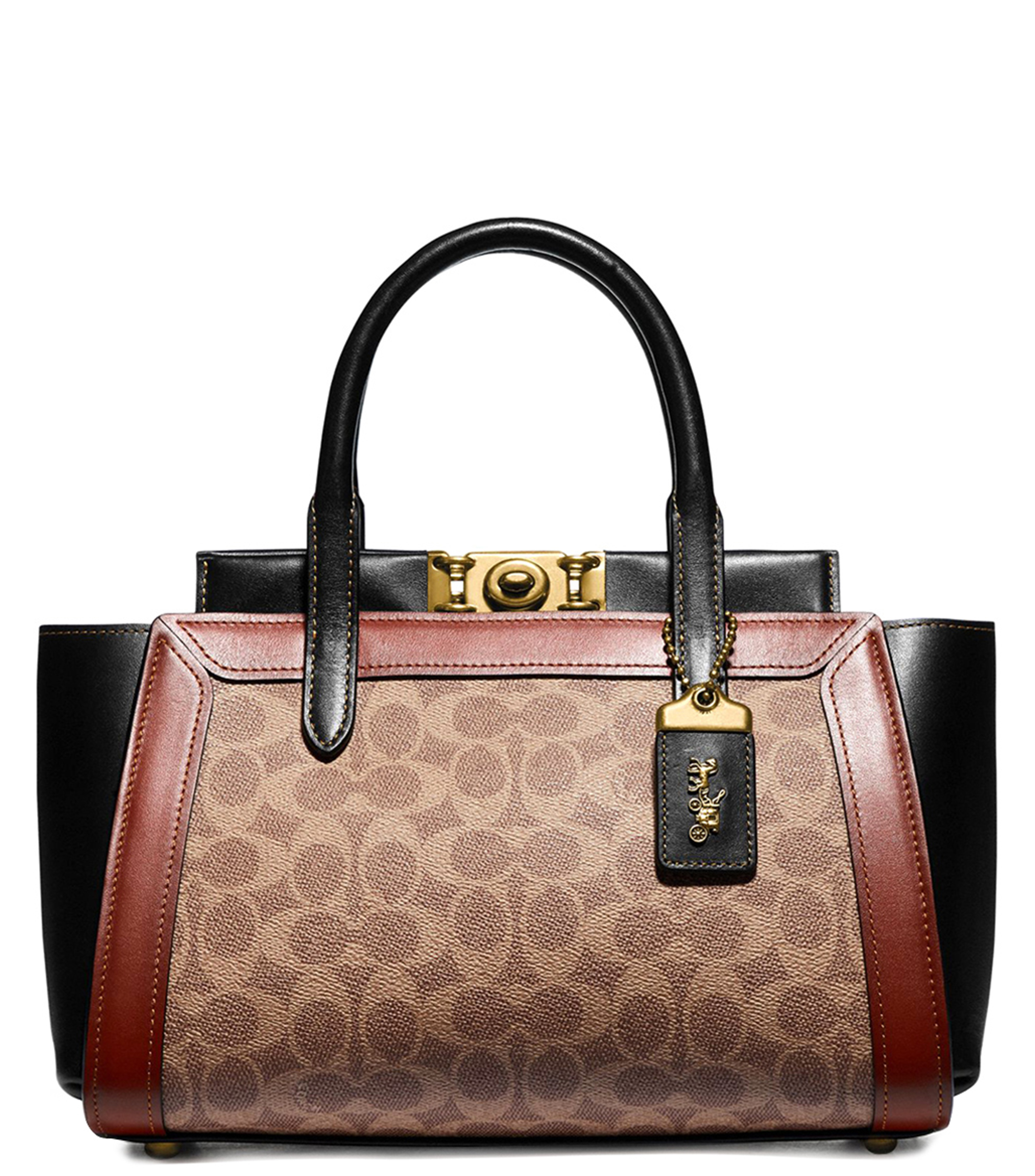 COACH Bolso Satchel Monogram - El Palacio de Hierro