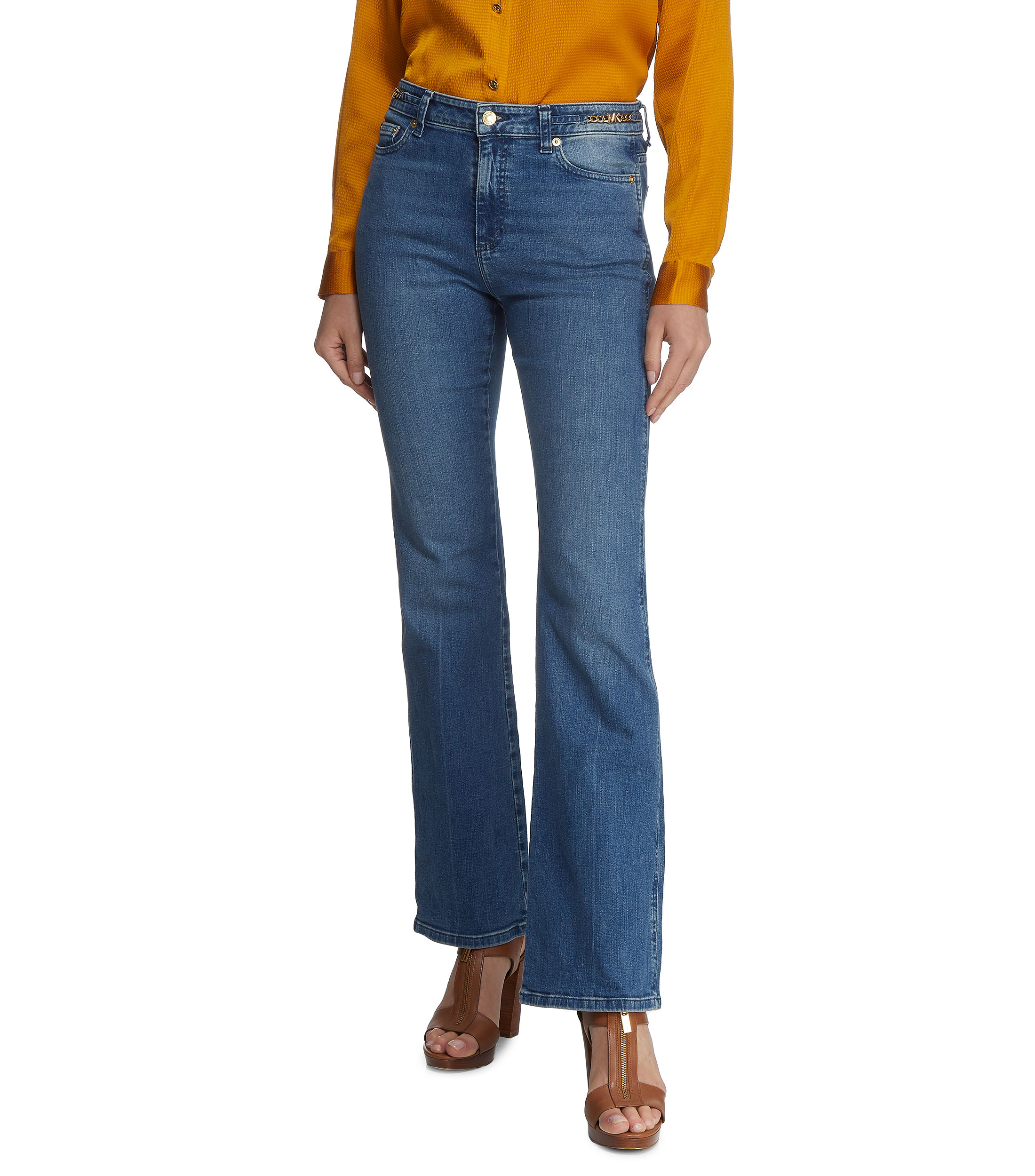 Michael Kors: Jeans de corte recto Mujer | El Palacio de Hierro