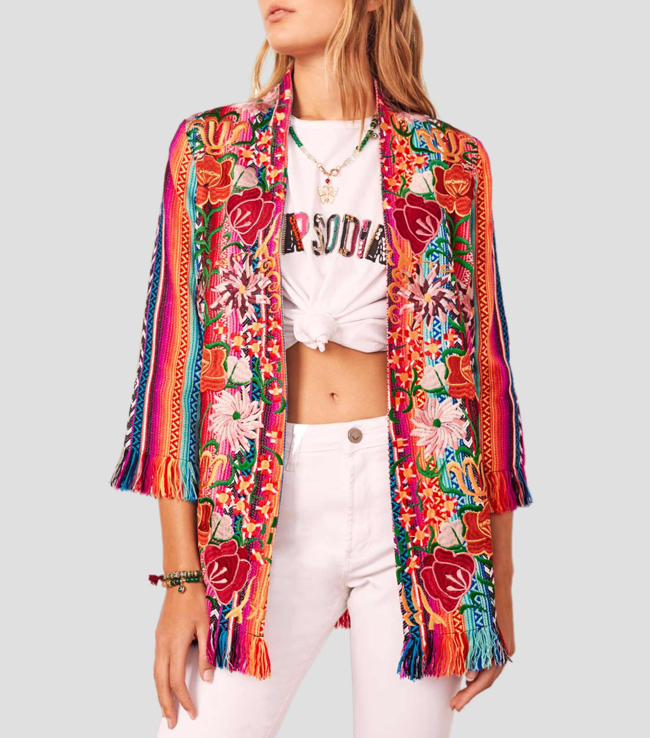 Rapsodia | SACO SAC MULTICOLOR FLOWER | El Palacio de Hierro