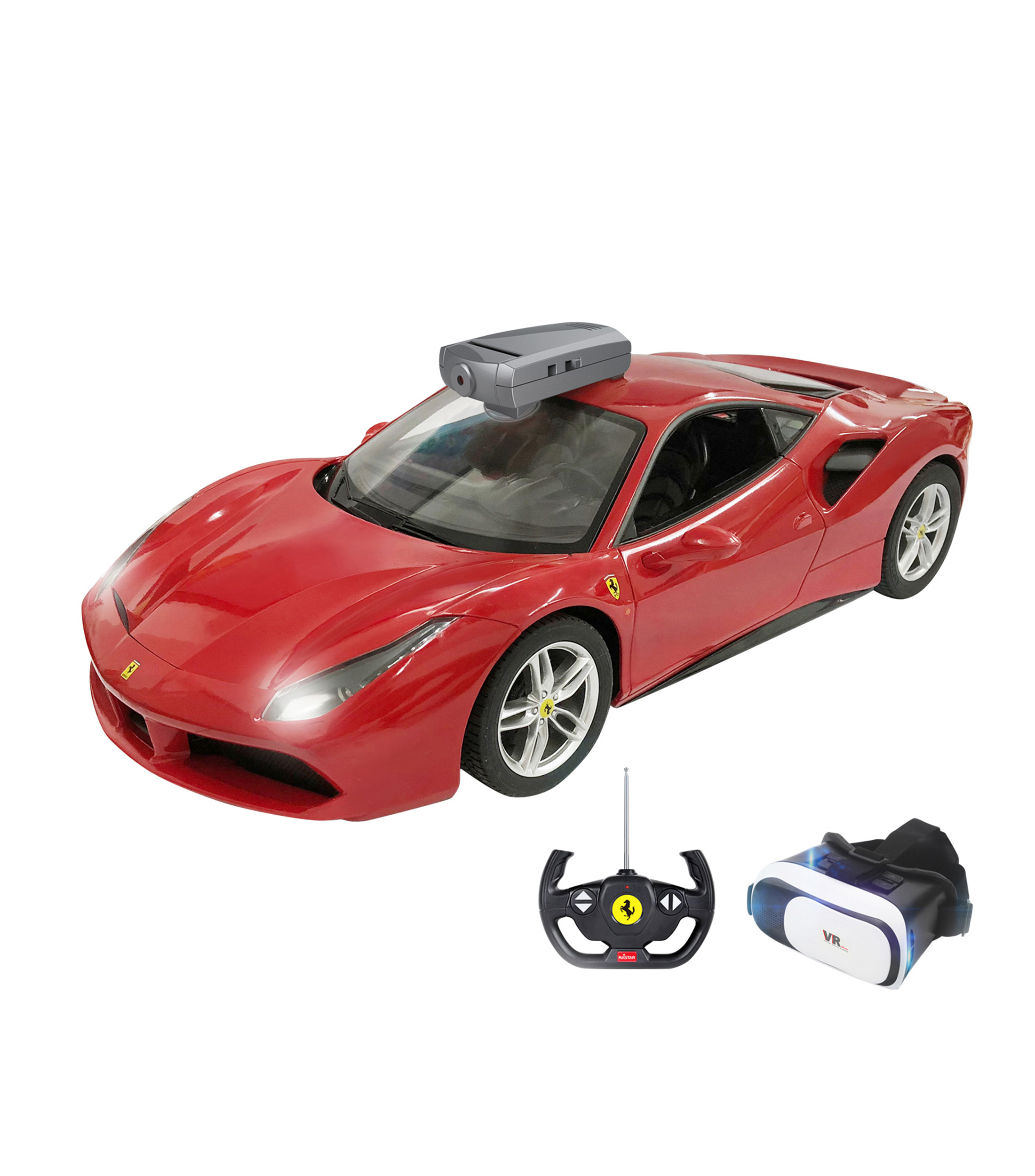 Ferrari Vehículo a control remoto Ferrari 488 GTB - El Palacio de Hierro