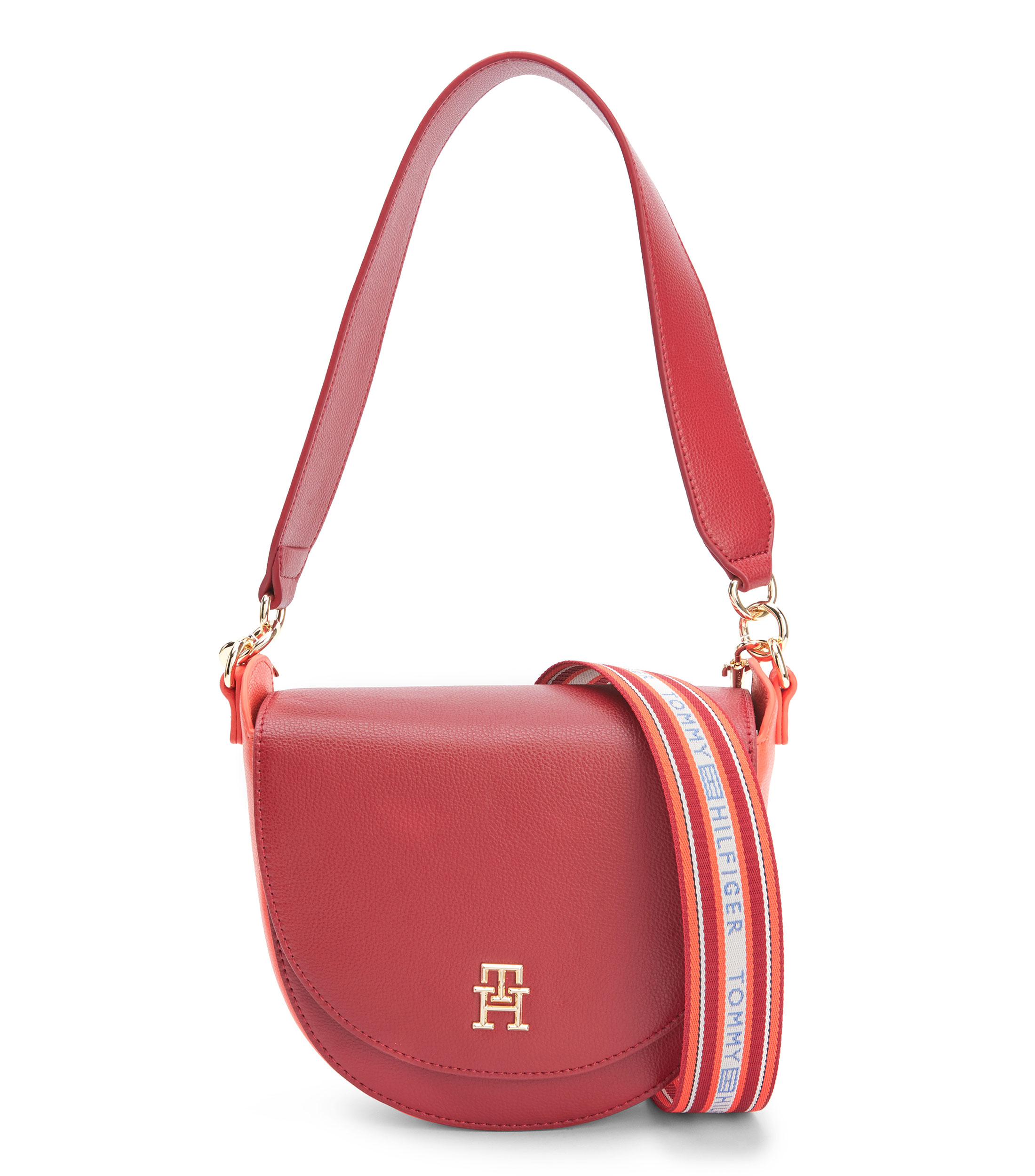 Tommy Hilfiger: Bolso crossbody rojo Tommy Life Mujer | El Palacio de ...