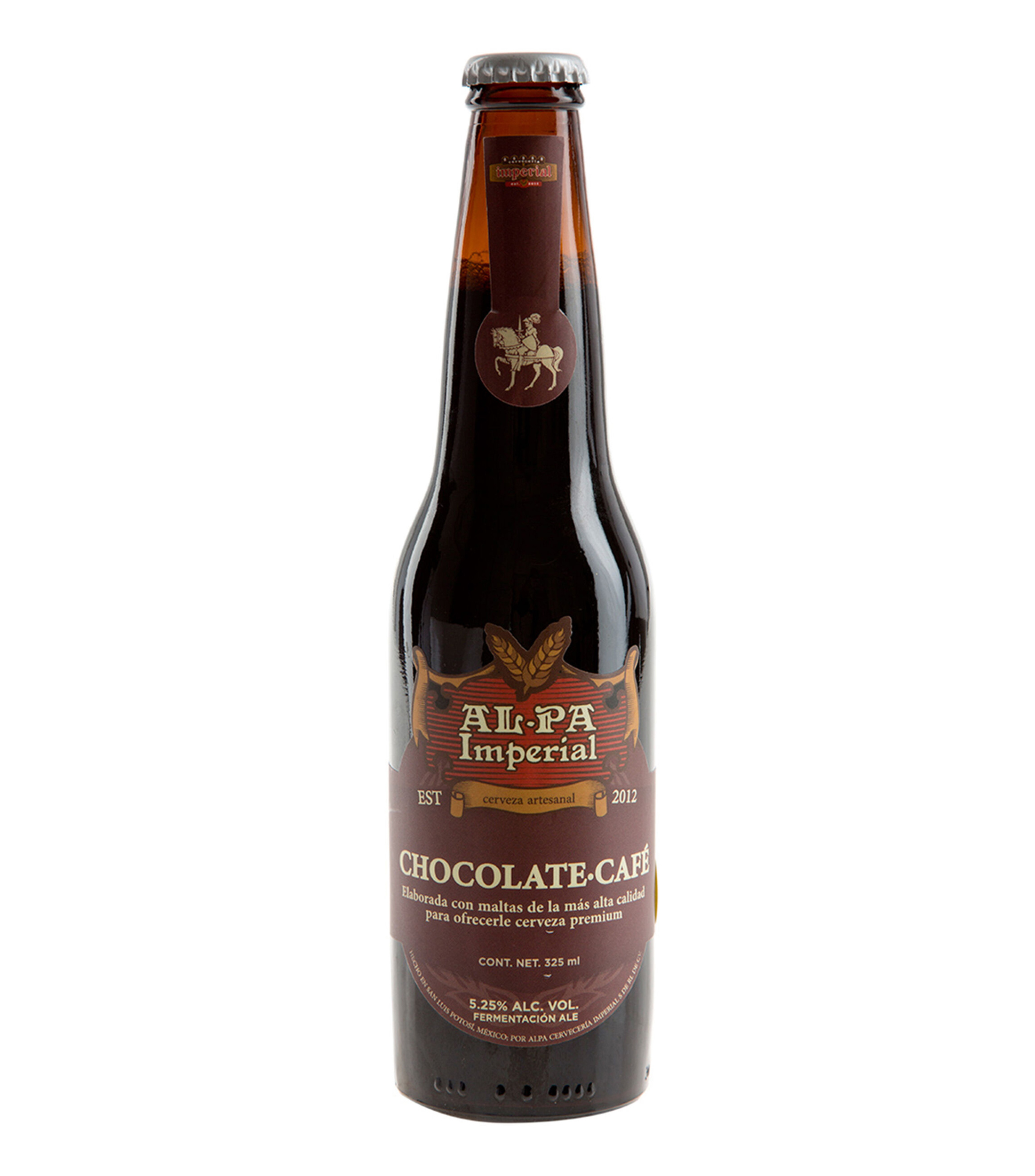 Alpa Cervecería Cerveza Artesanal Alpa Imperial Chocolate Café, 325 ml ...
