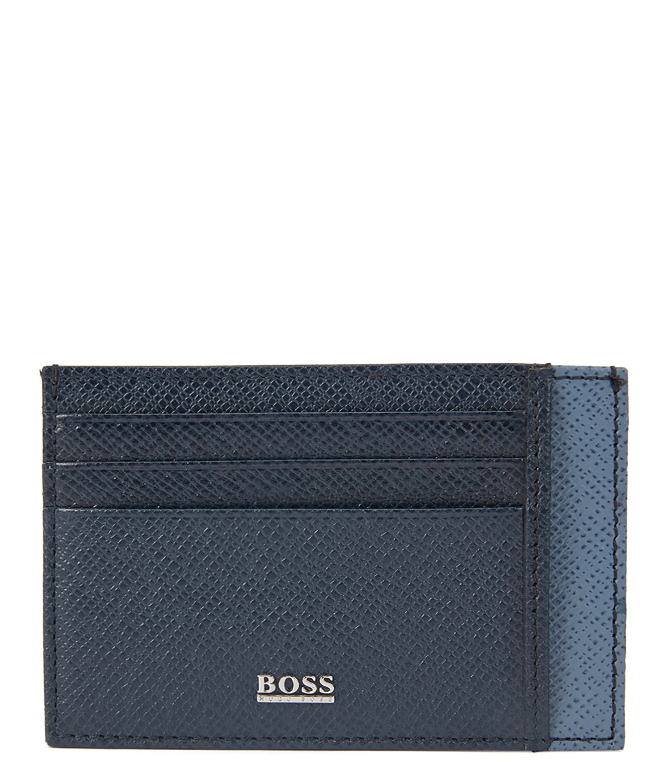Boss Tarjetero bicolor en piel palmellato - El Palacio de Hierro