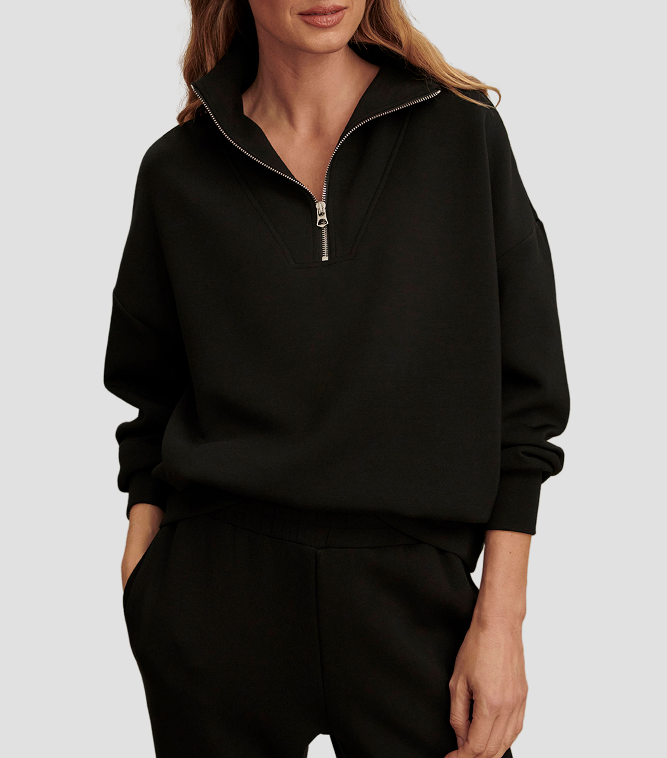 VARLEY_E064_VARLEY Sudadera Hawley lisa Mujer |El Palacio de Hierro