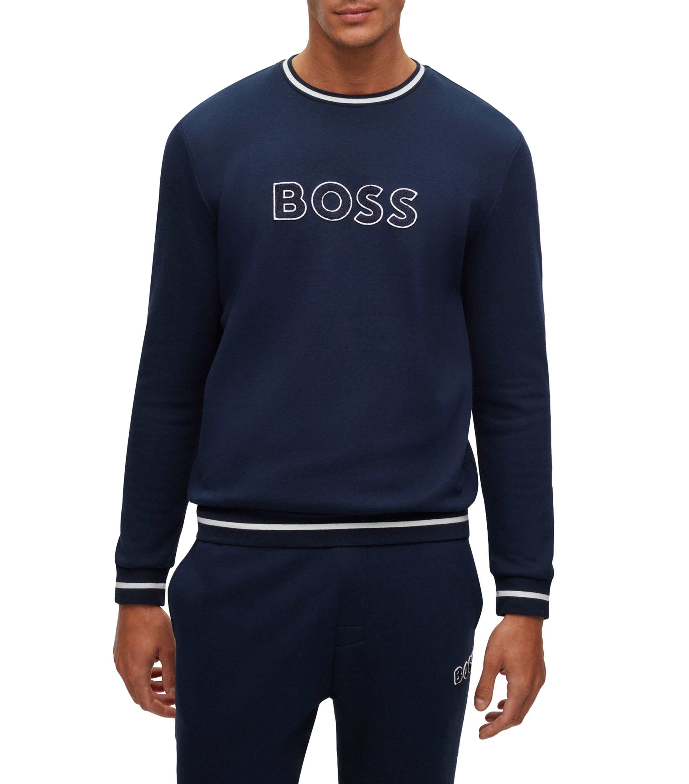 Boss: Sudadera para Hombre Boss estilo homewear para estar en casa o ...