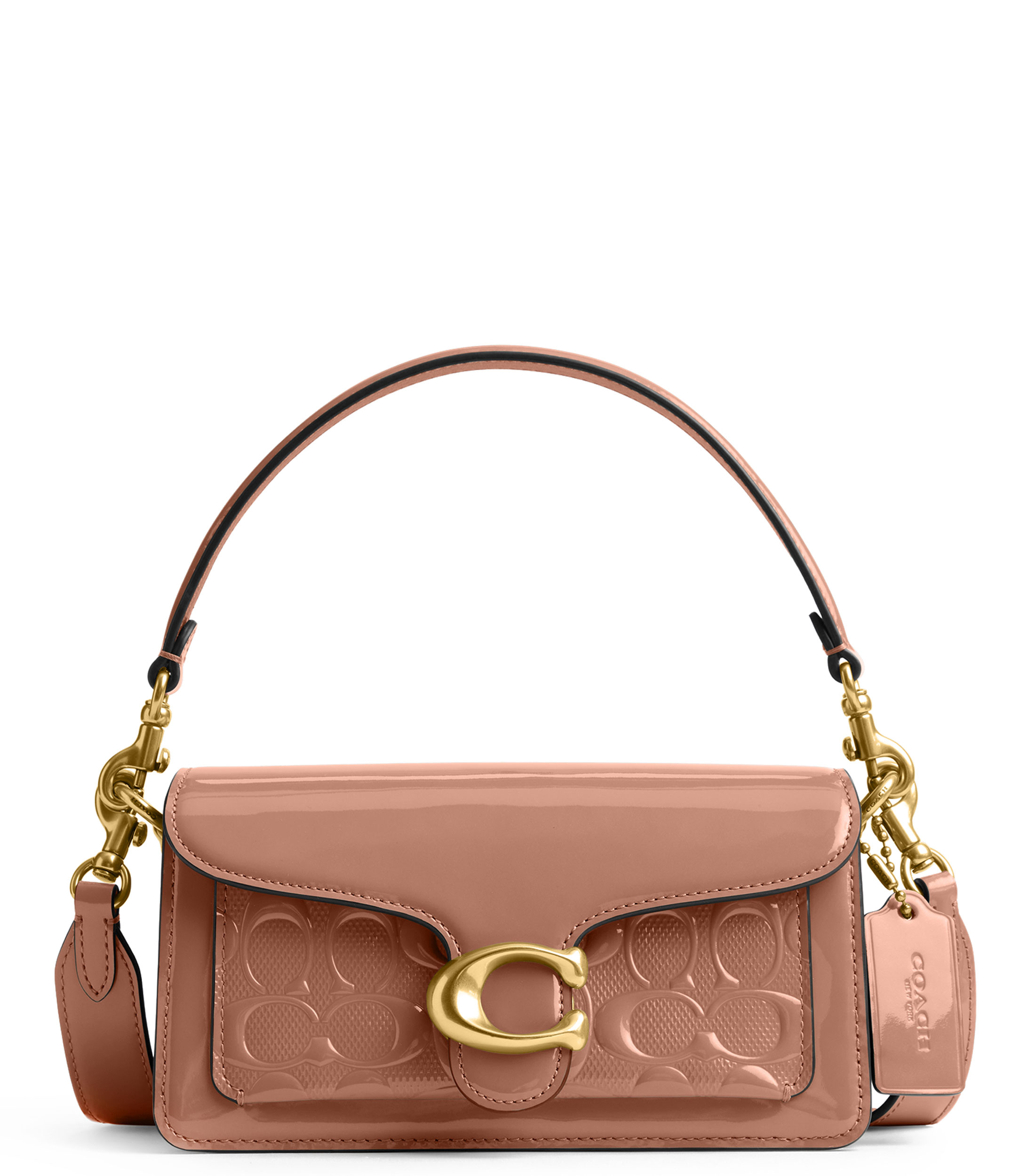Coach: Bolso shoulder en piel Tabby monogram Mujer | El Palacio de Hierro