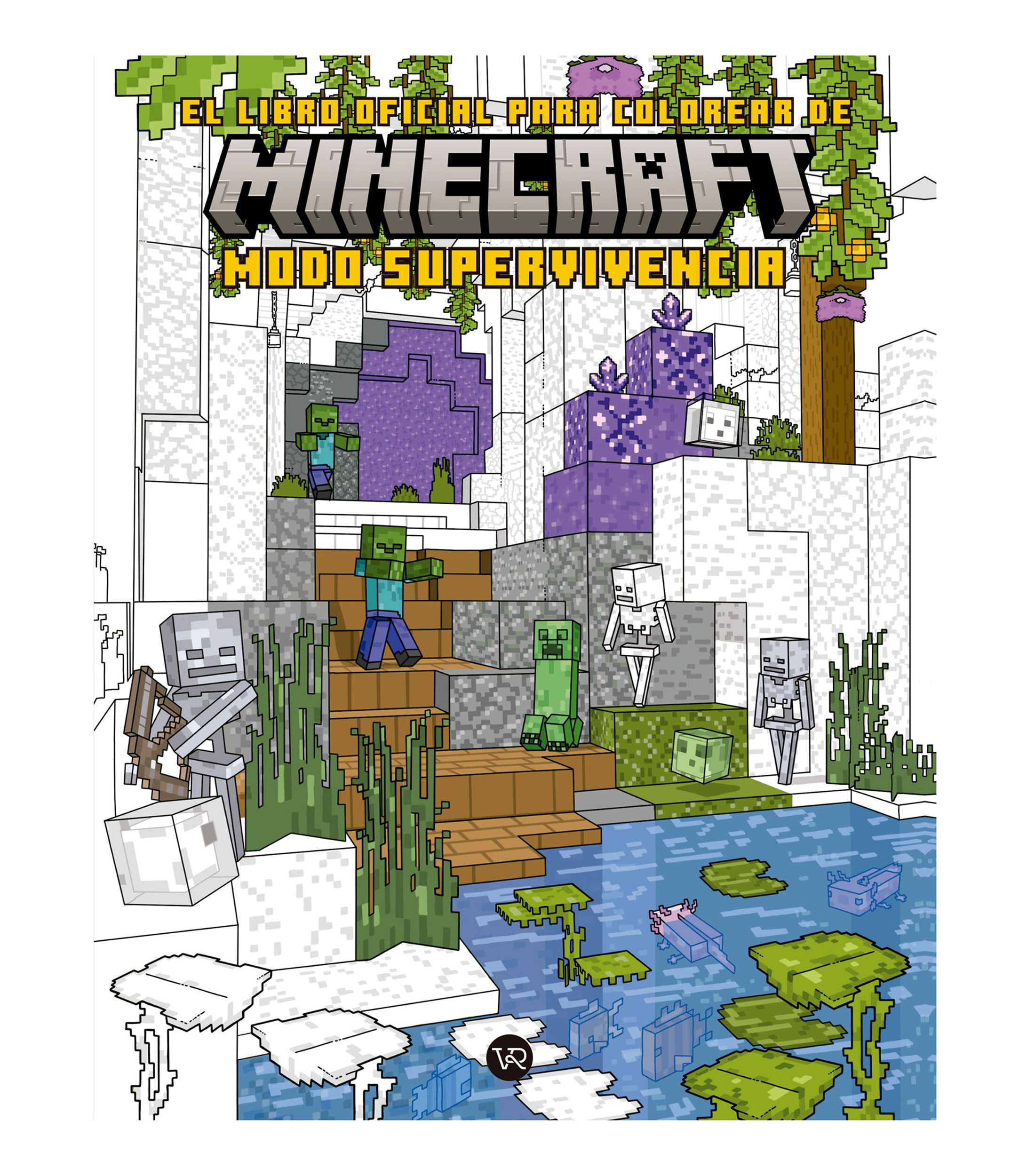 Gandhi El libro oficial para colorear de Minecraft Modo Supervivencia |El Palacio de Hierro