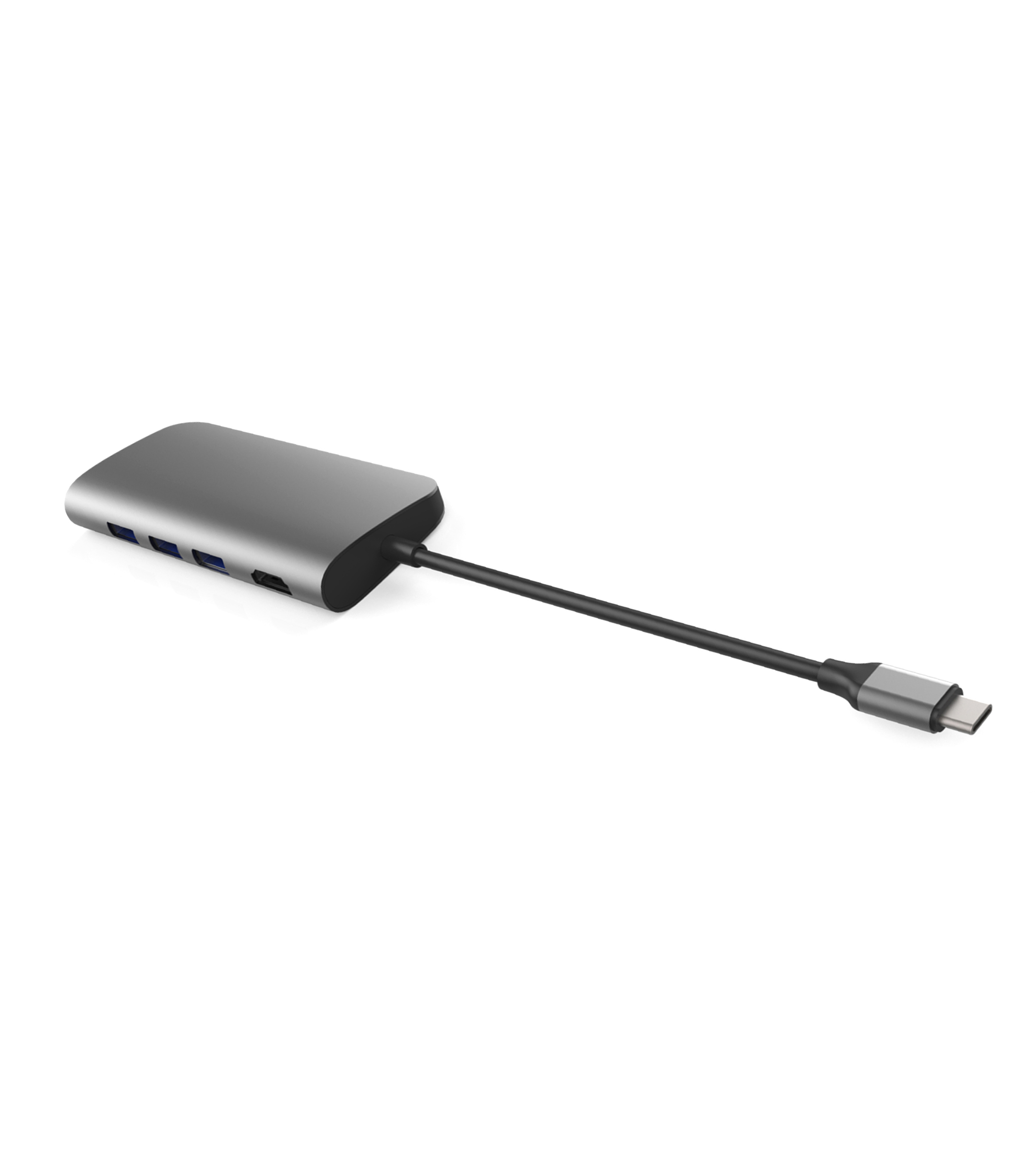 Hyperx Adaptador USB-C Power 9 in 1 Space Gray - El Palacio de Hierro