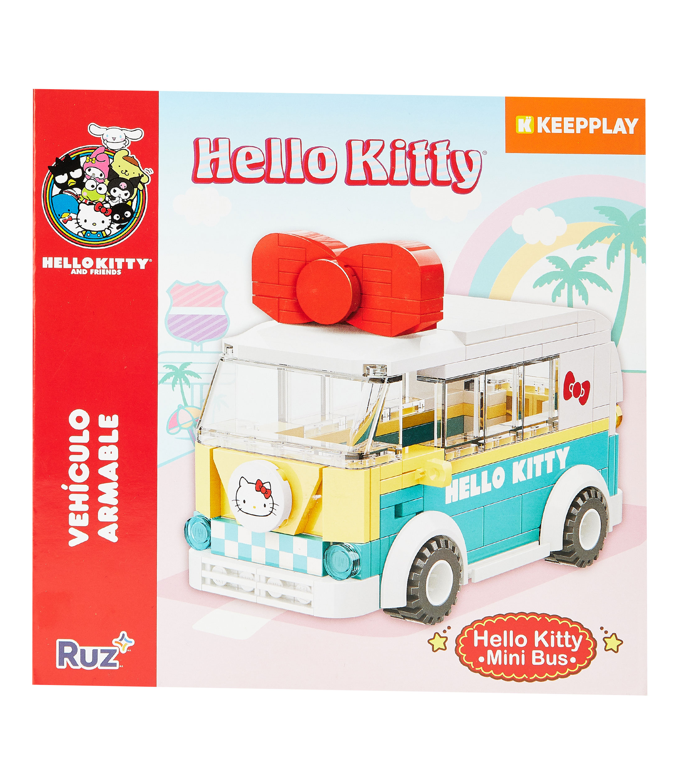 Ruz Vehículo armable Mini Bus Hello Kitty |El Palacio de Hierro