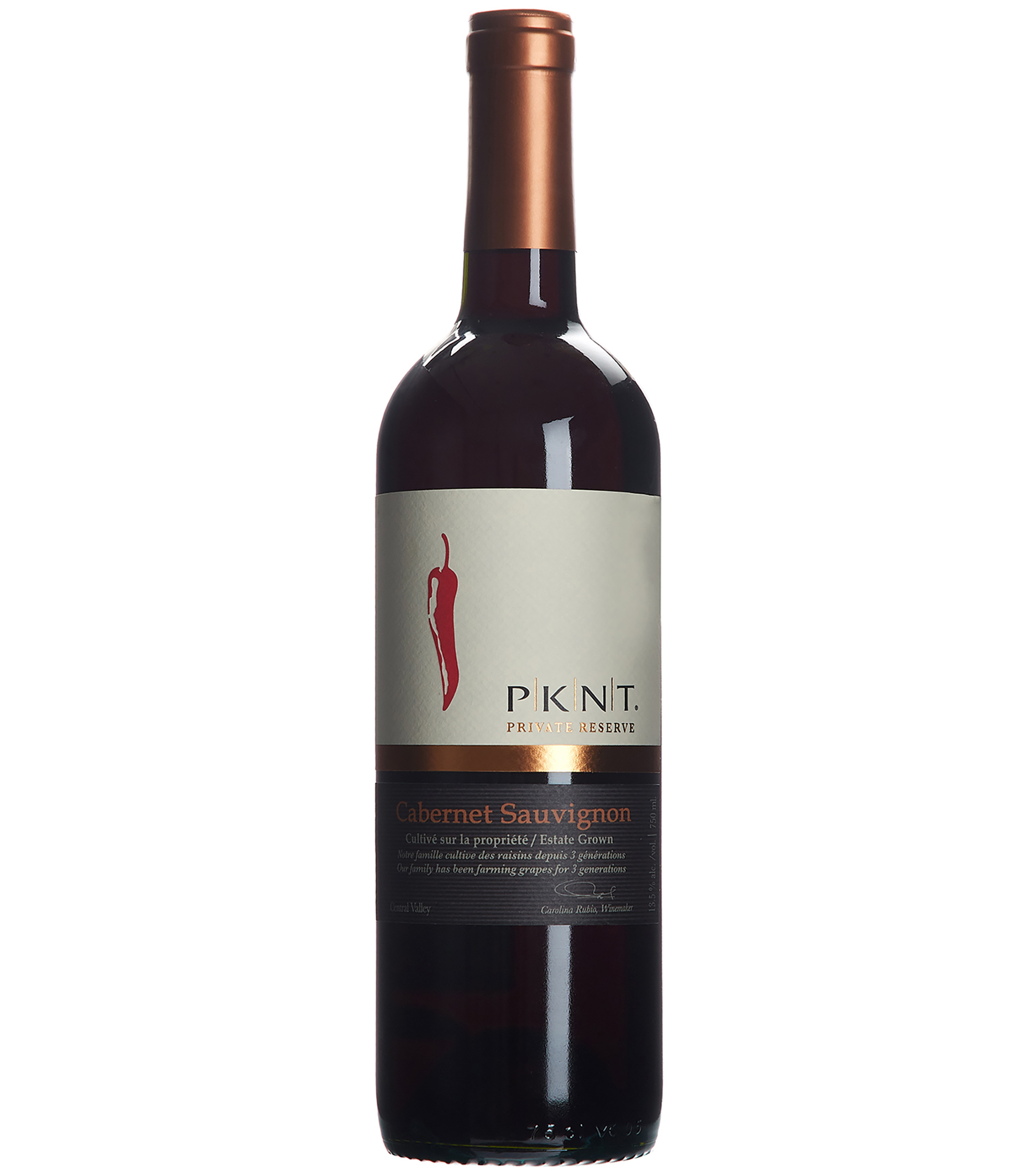 PKNT Vino Tinto Cabernet Sauvignon, 750 ml - El Palacio de Hierro