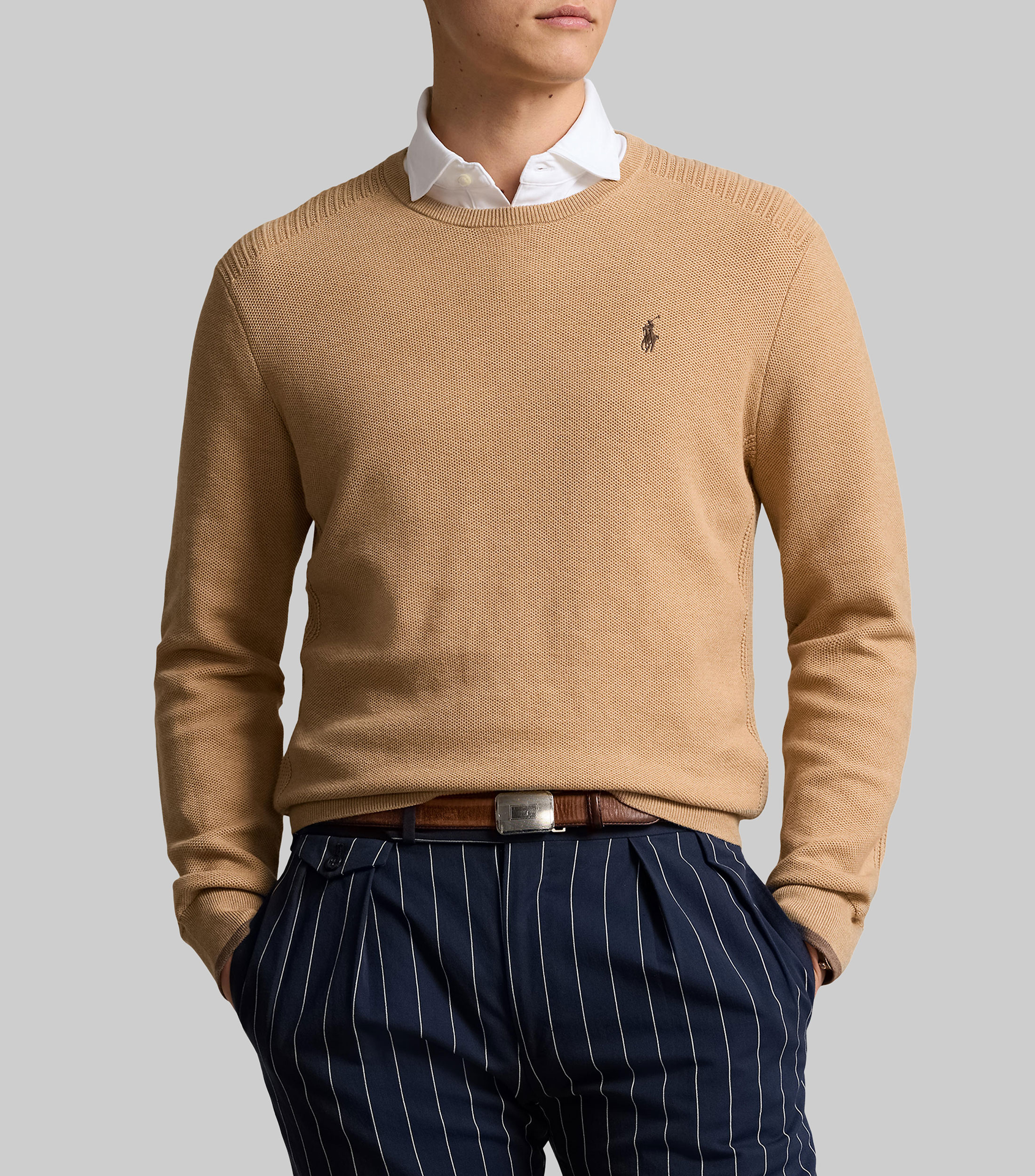 Polo Ralph Lauren Suéter de cuello redondo Hombre - El Palacio de Hierro