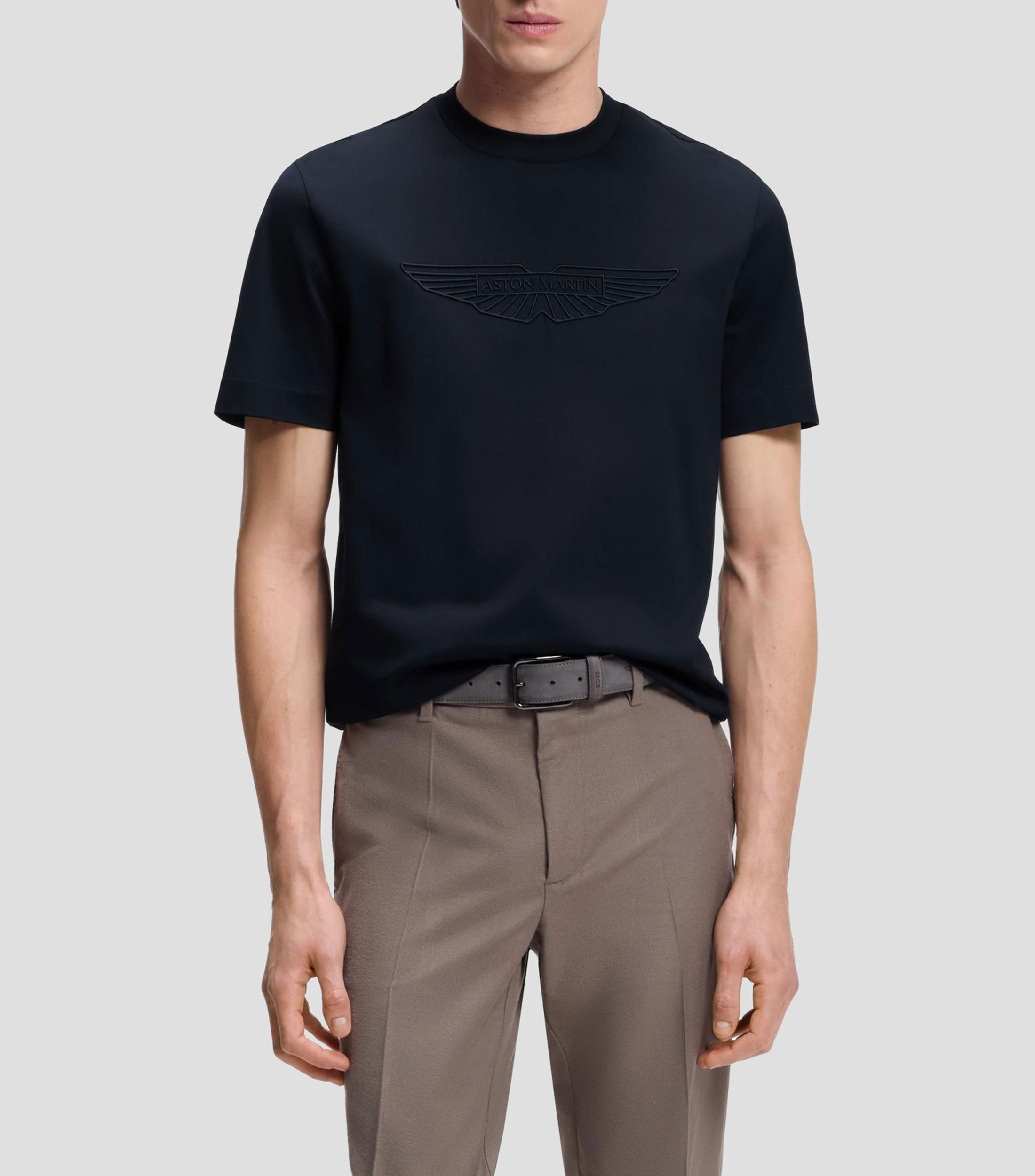 Hugo Boss Playera BOSS x ASTON MARTIN de algodón mercerizado con ...