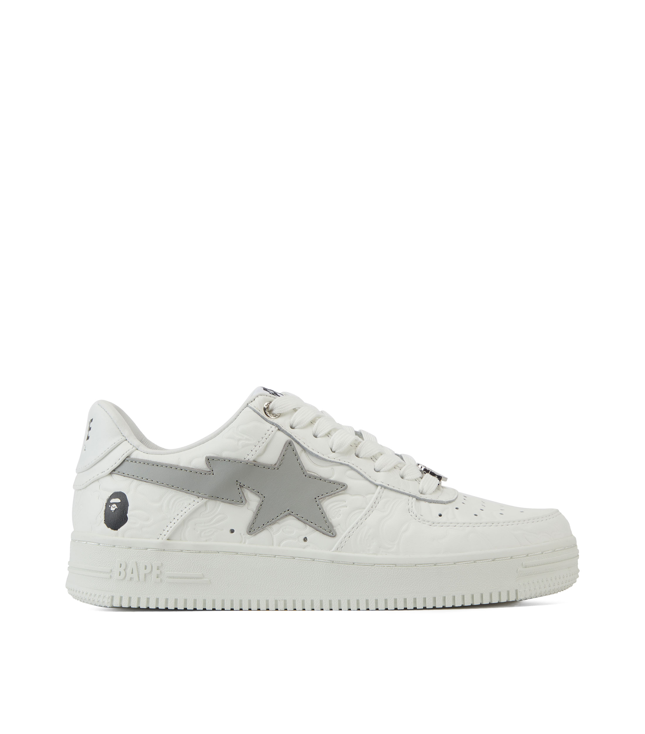 Bape: Tenis casuales en piel con textura Hombre | El Palacio de Hierro