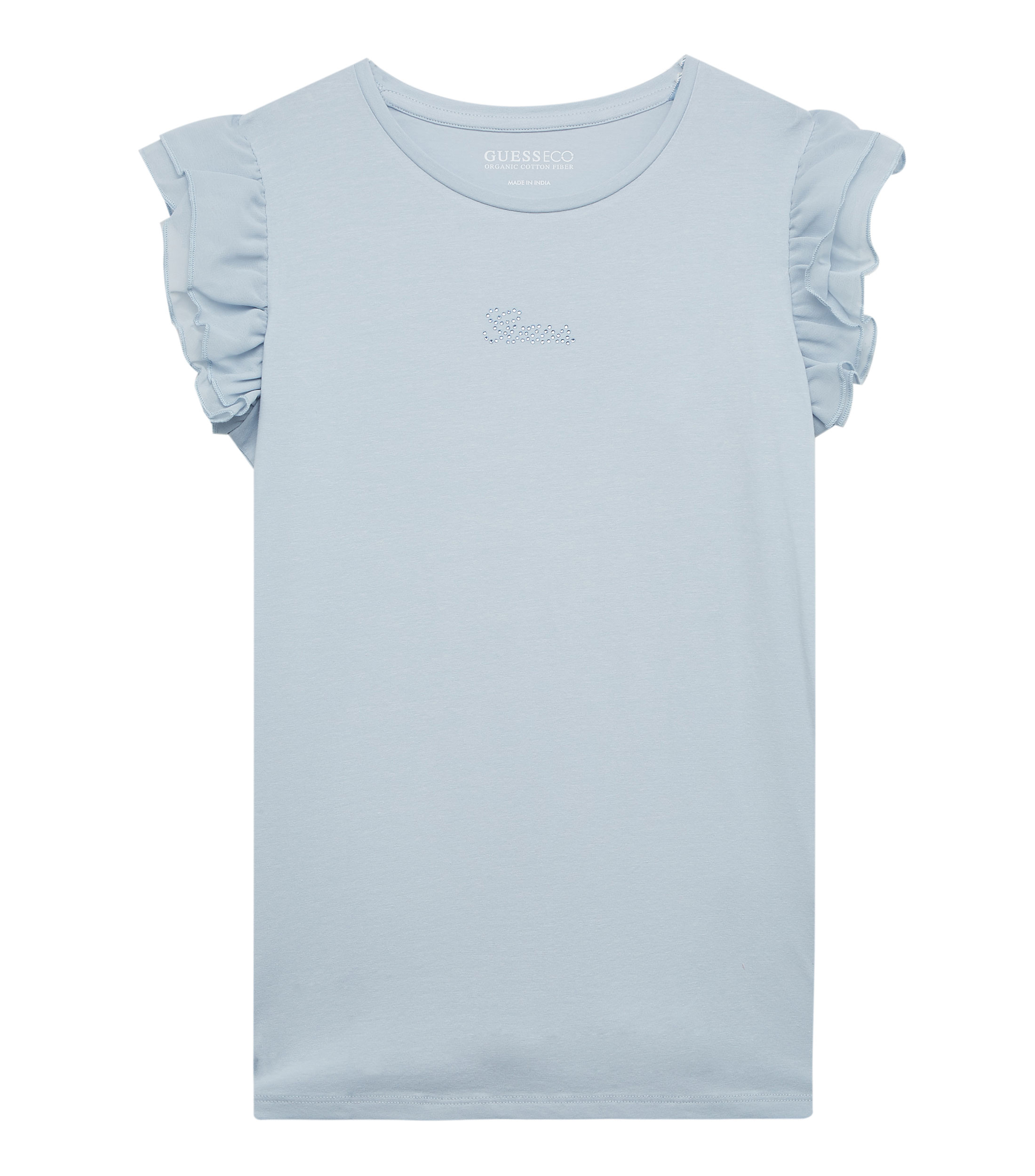 Guess: Blusa lisa con manga corta Niña | El Palacio de Hierro