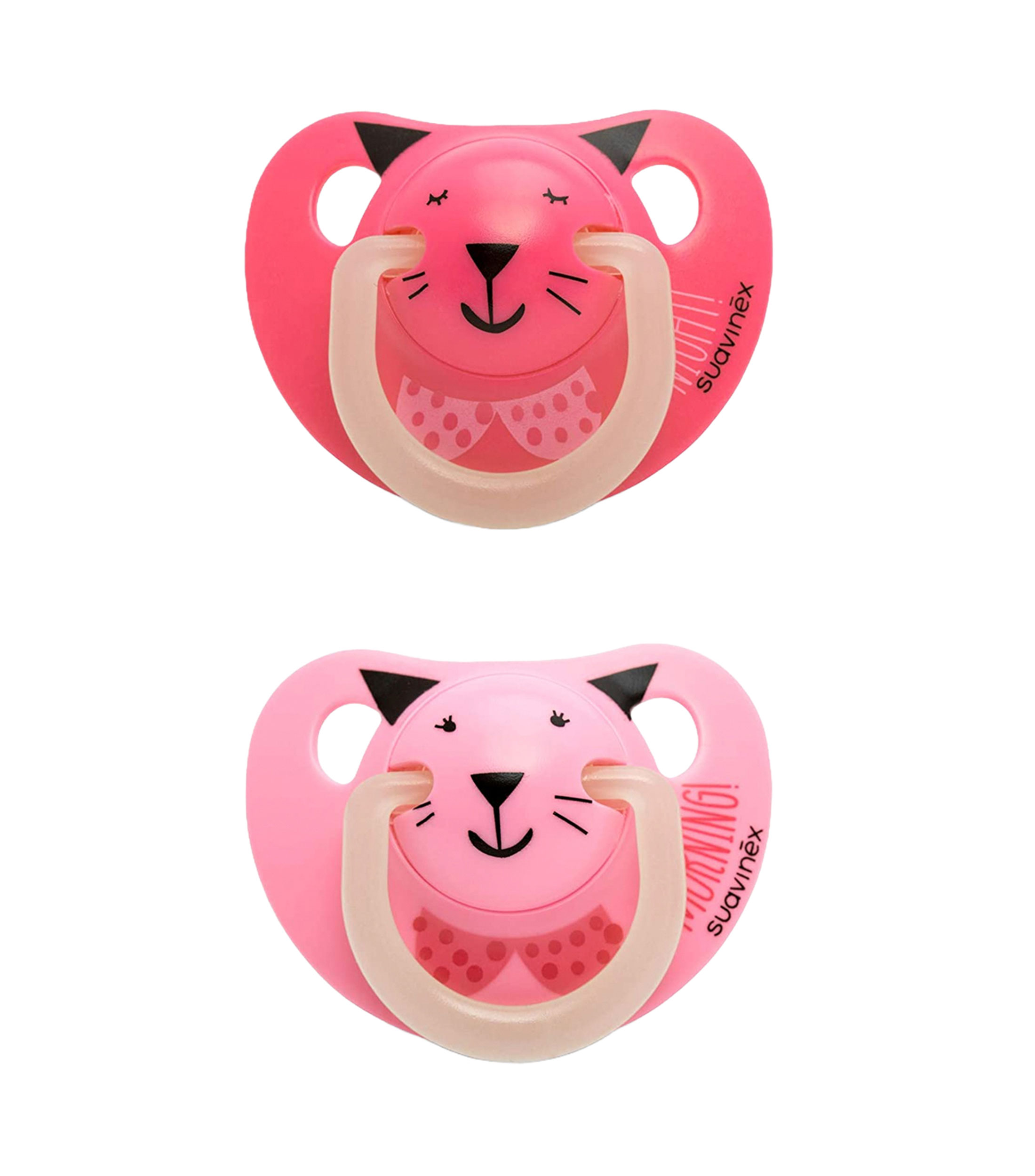 Suavinéx Set de 2 chupones Anatómicos Night & Day 6 meses - El Palacio ...