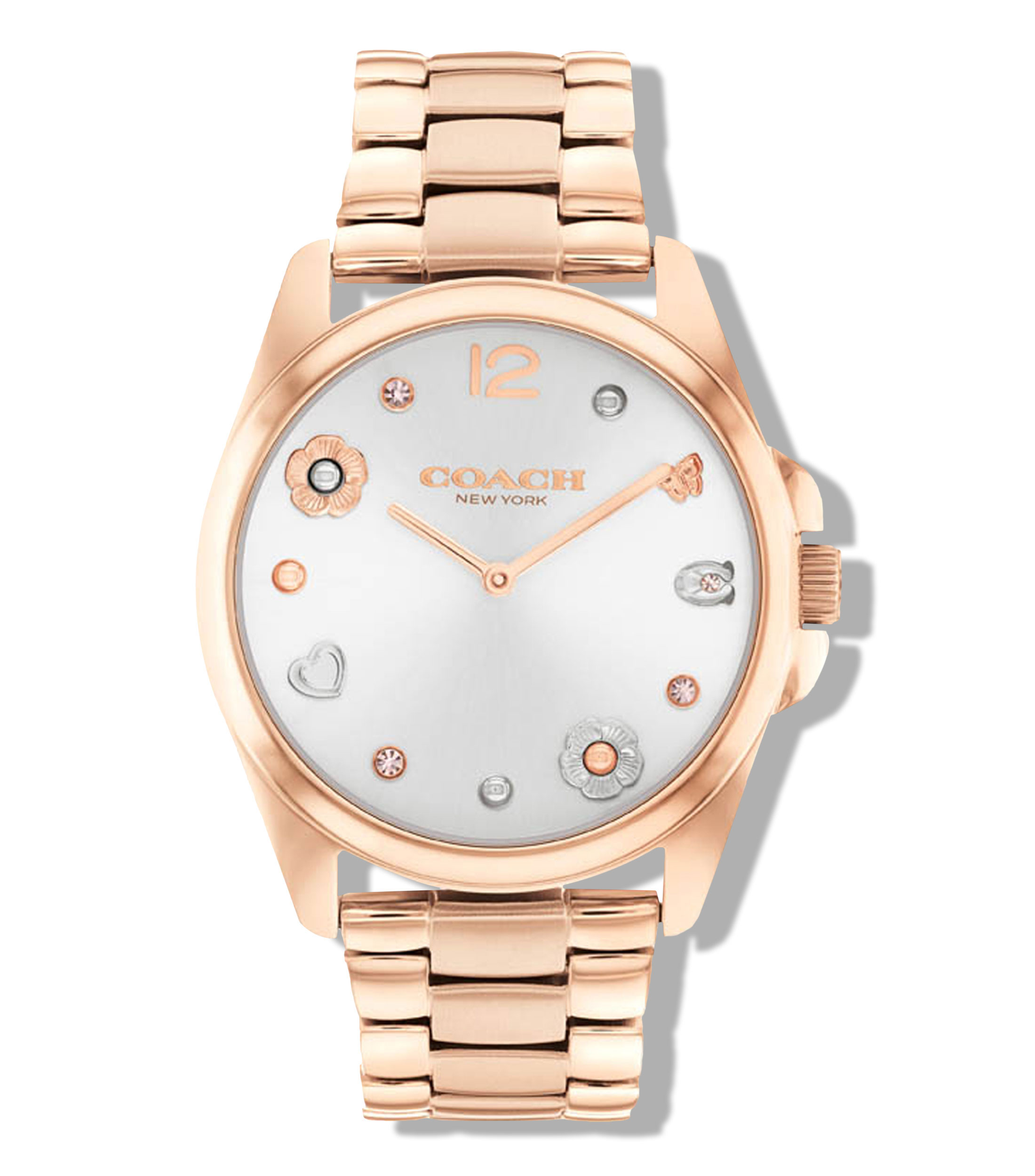 COACH Reloj para Mujer Greyson Casual Blanco - El Palacio de Hierro