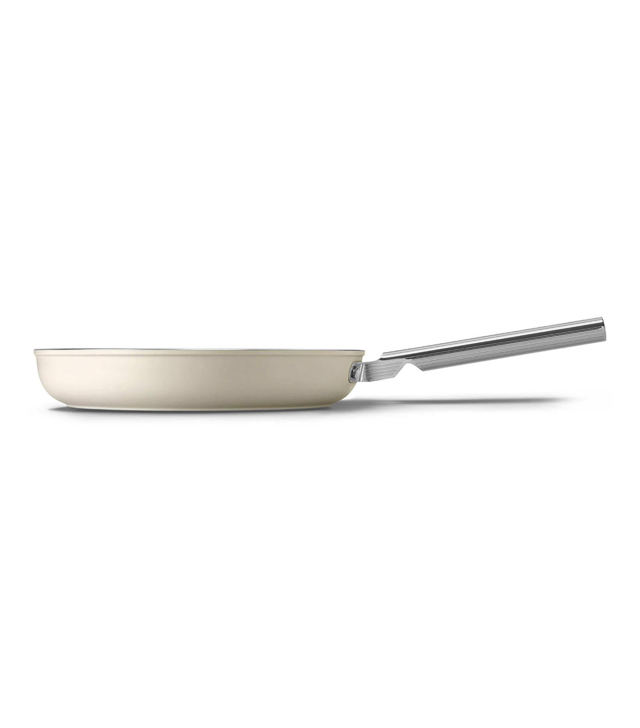 Smeg: Sartén en Aluminio Padella Fryapn 30 cm Crema | El Palacio de Hierro