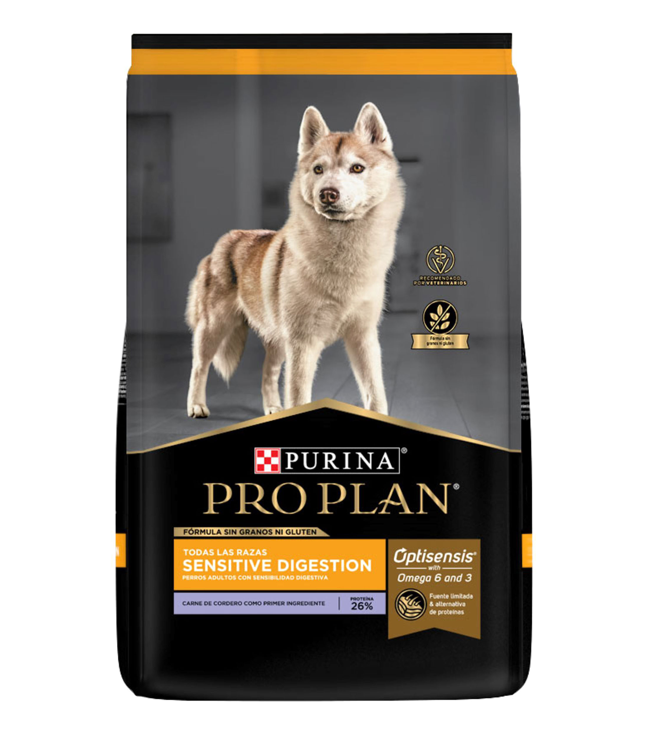 Purina Pro Plan Alimento Seco para Perro Sensitive Digestion - Adulto Todas las Razas, 3.5 Kg ...