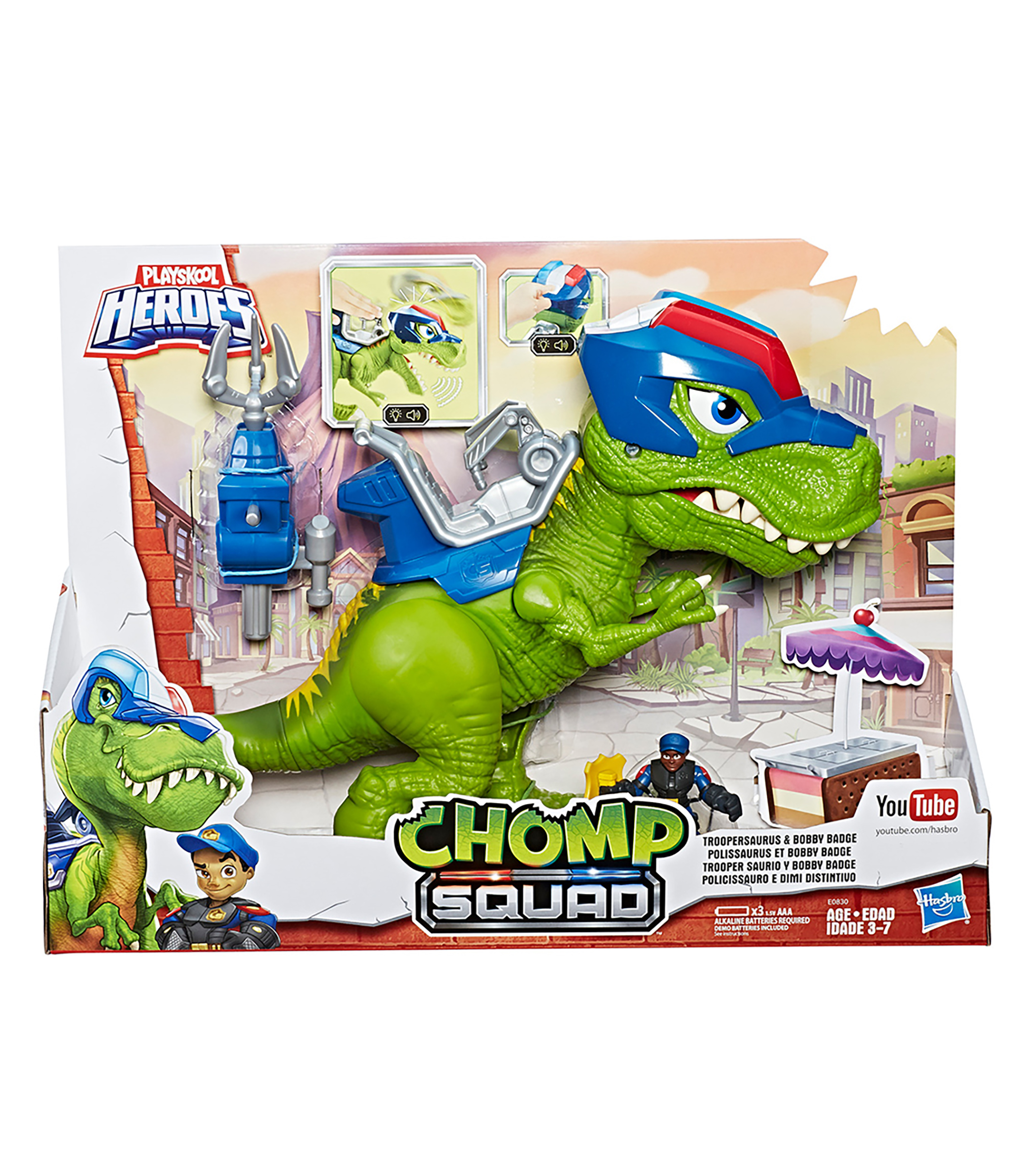 Hasbro Trooper Suario y Bobby Badge Chomp Squad Playskool - El Palacio ...