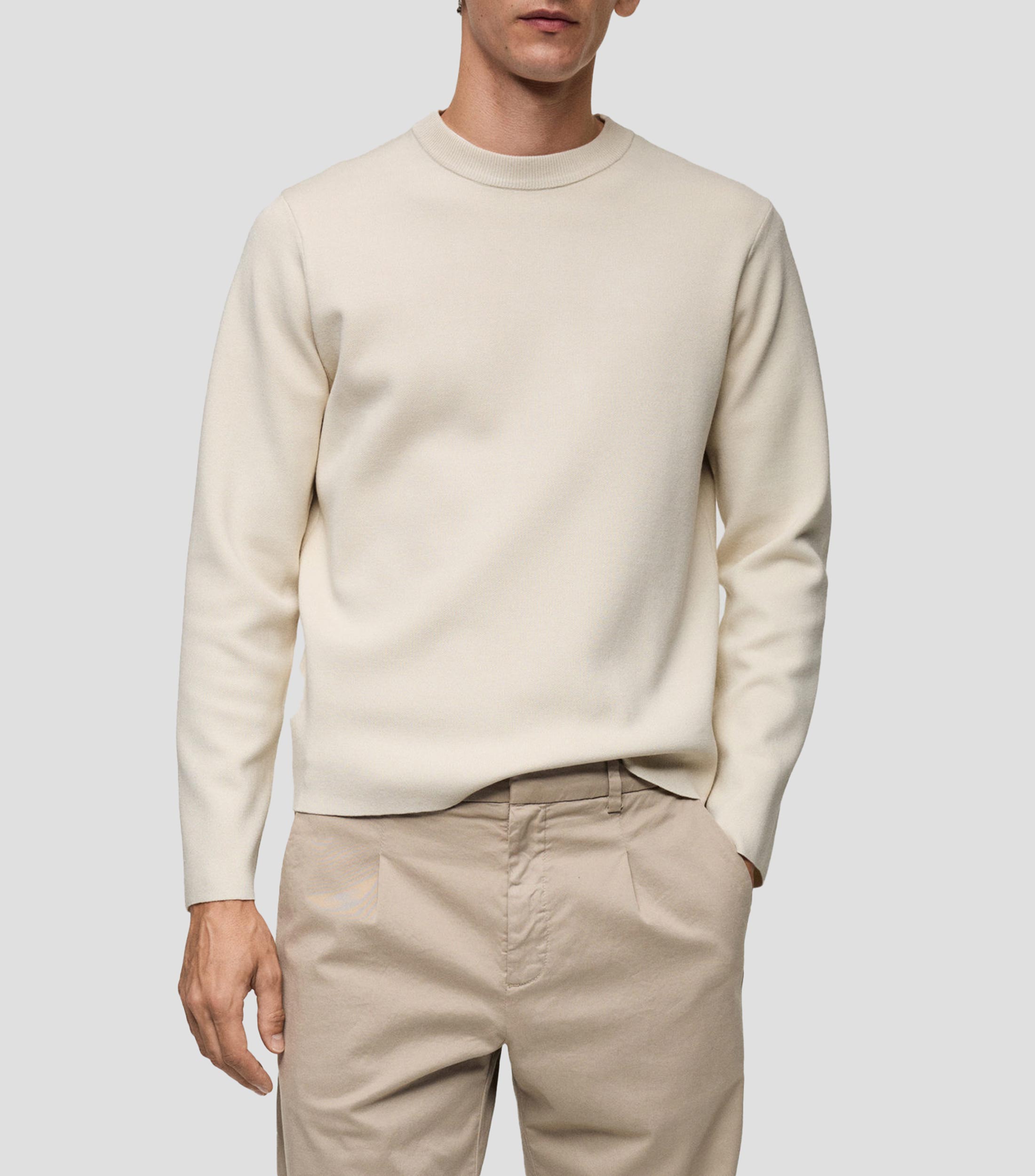Mango Suéter Cuello Redondo Hombre |El Palacio de Hierro