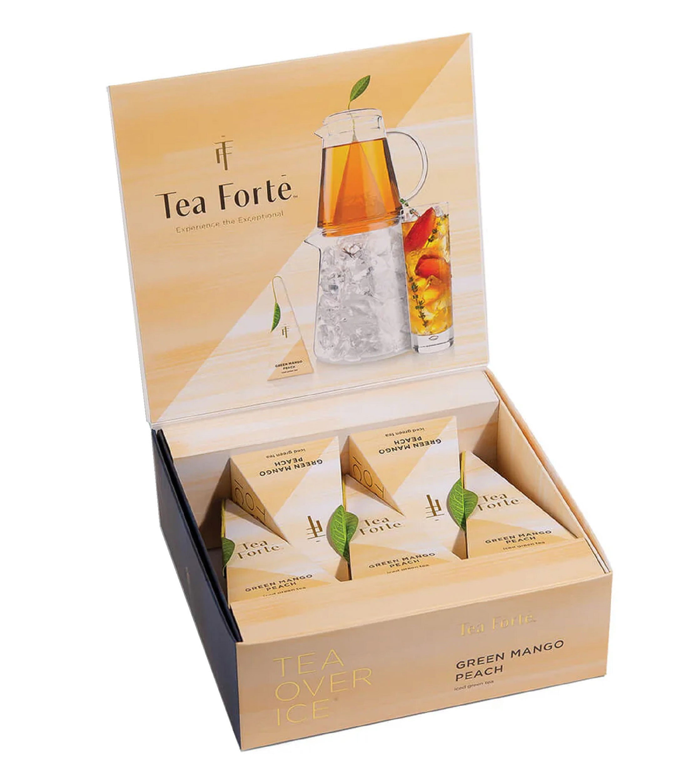 Tea Forté: Infusiones Tea Over Ice: Verde, Mango y Durazno, 50 gr | El ...