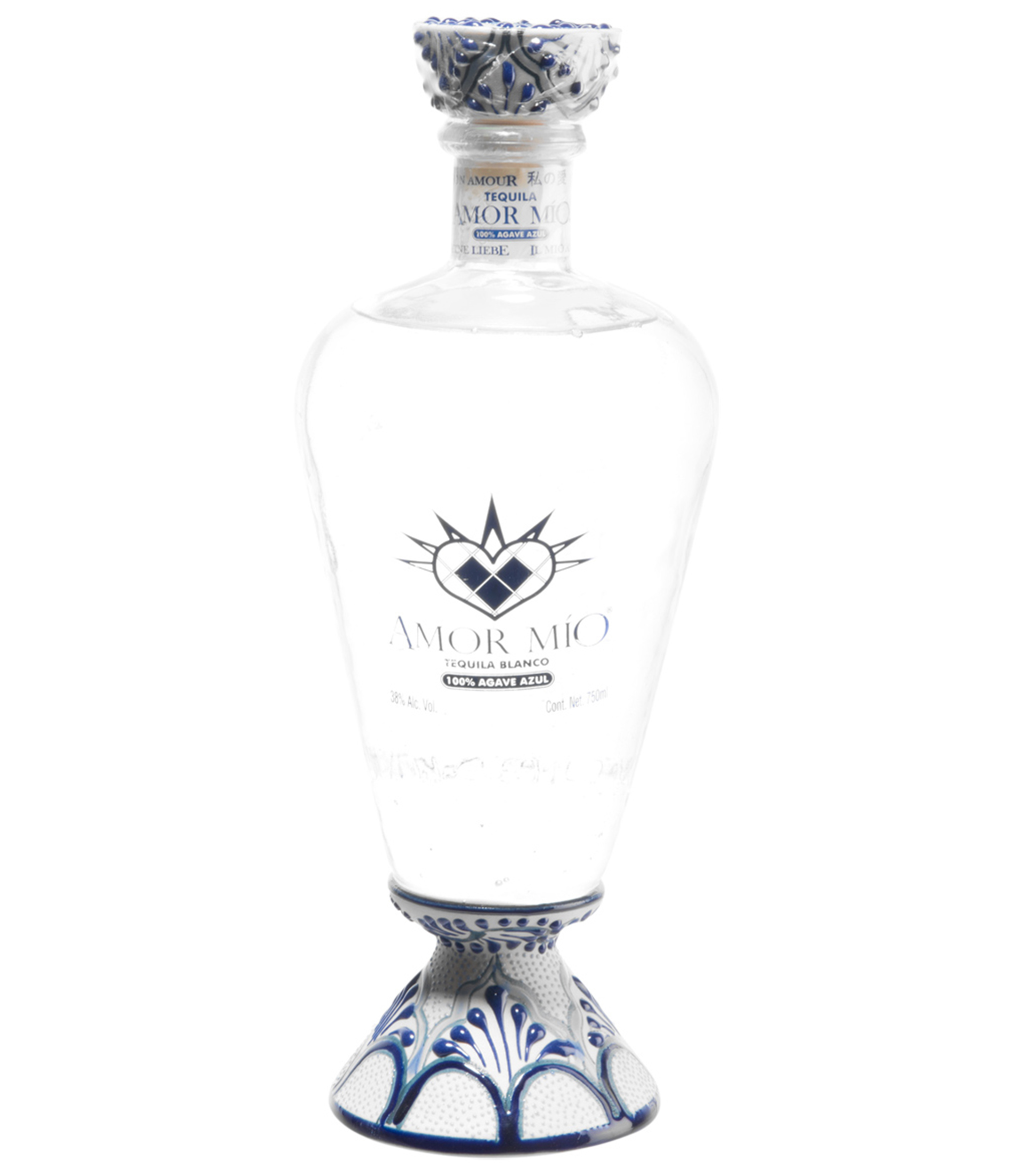 Amor Mío Tequila Blanco Amor Mío, 750 ml - El Palacio de Hierro