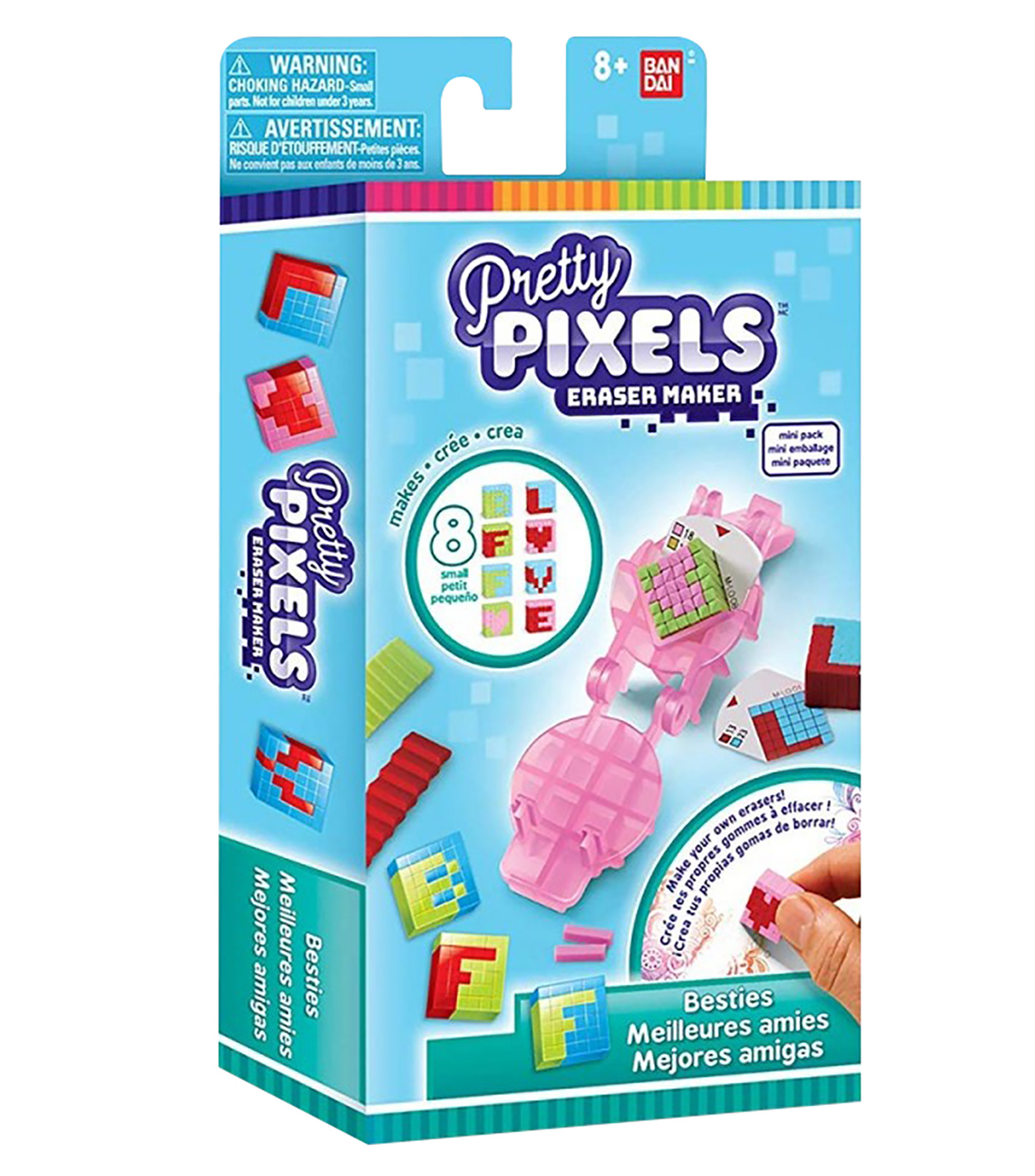 Bandai Pretty Pixels Eraser Maker - El Palacio de Hierro