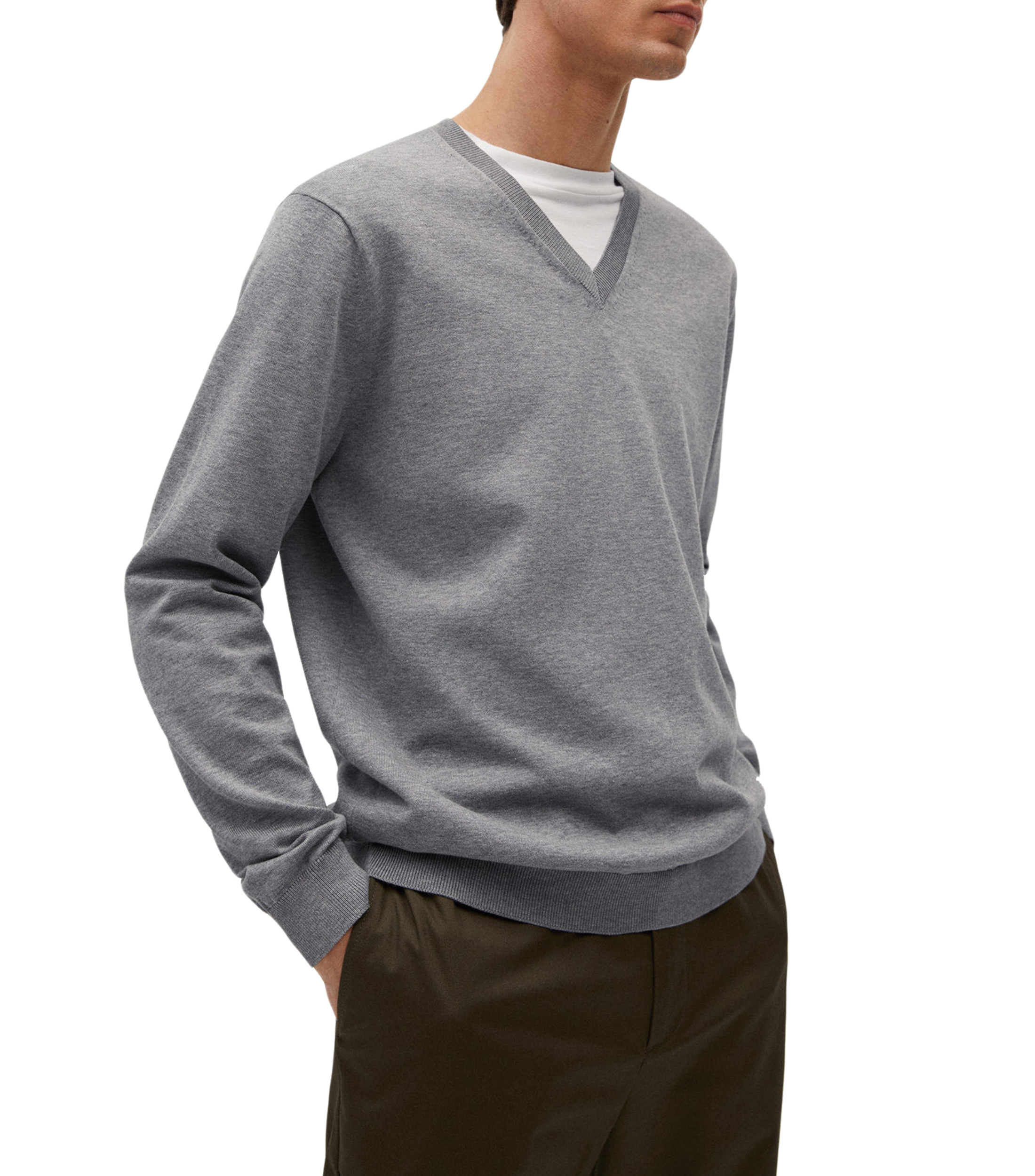 Mango Suéter cuello "V" Hombre - El Palacio de Hierro