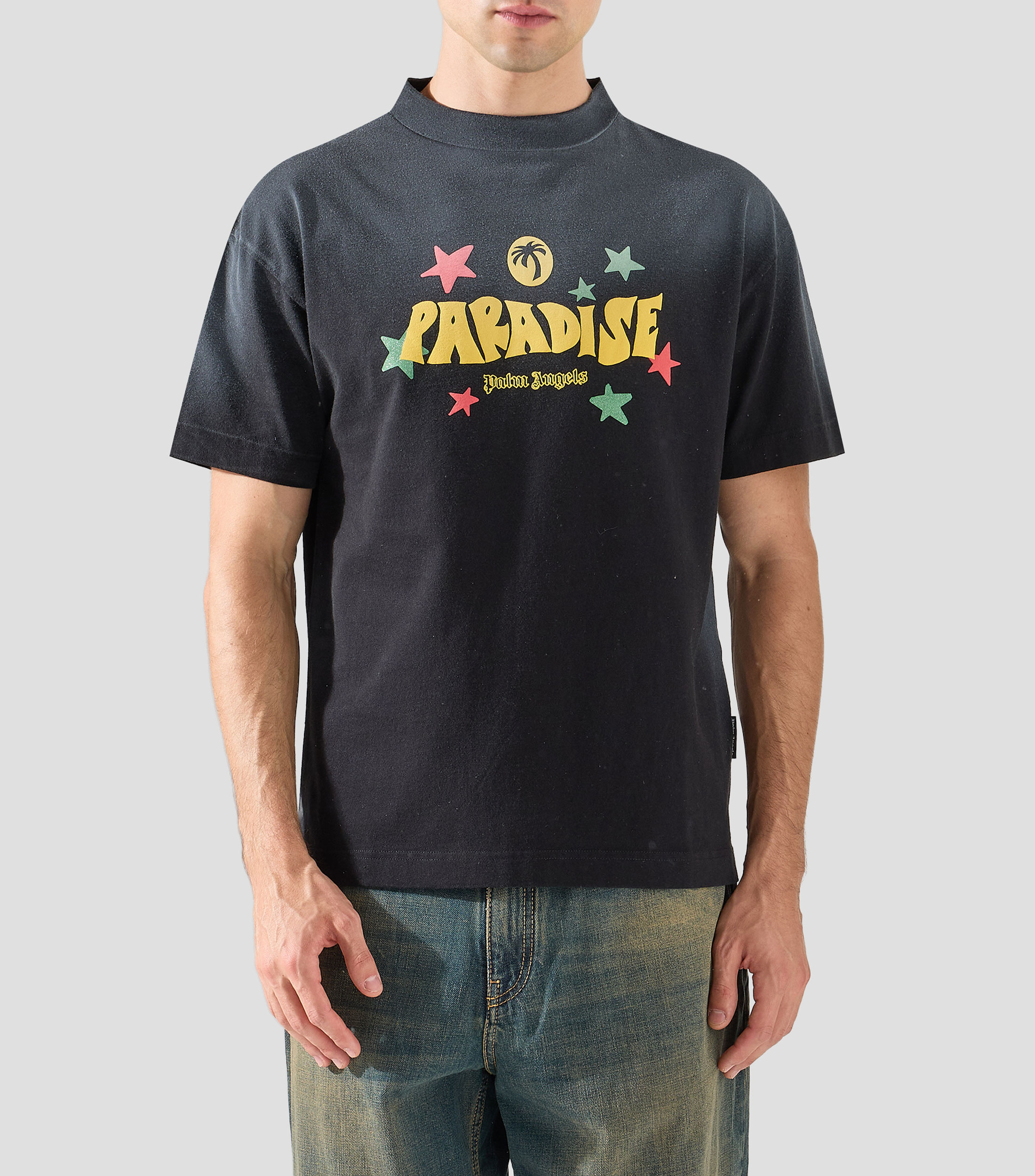 Palm Angels Playera estampada Paradise Palm de manga corta Hombre |El ...