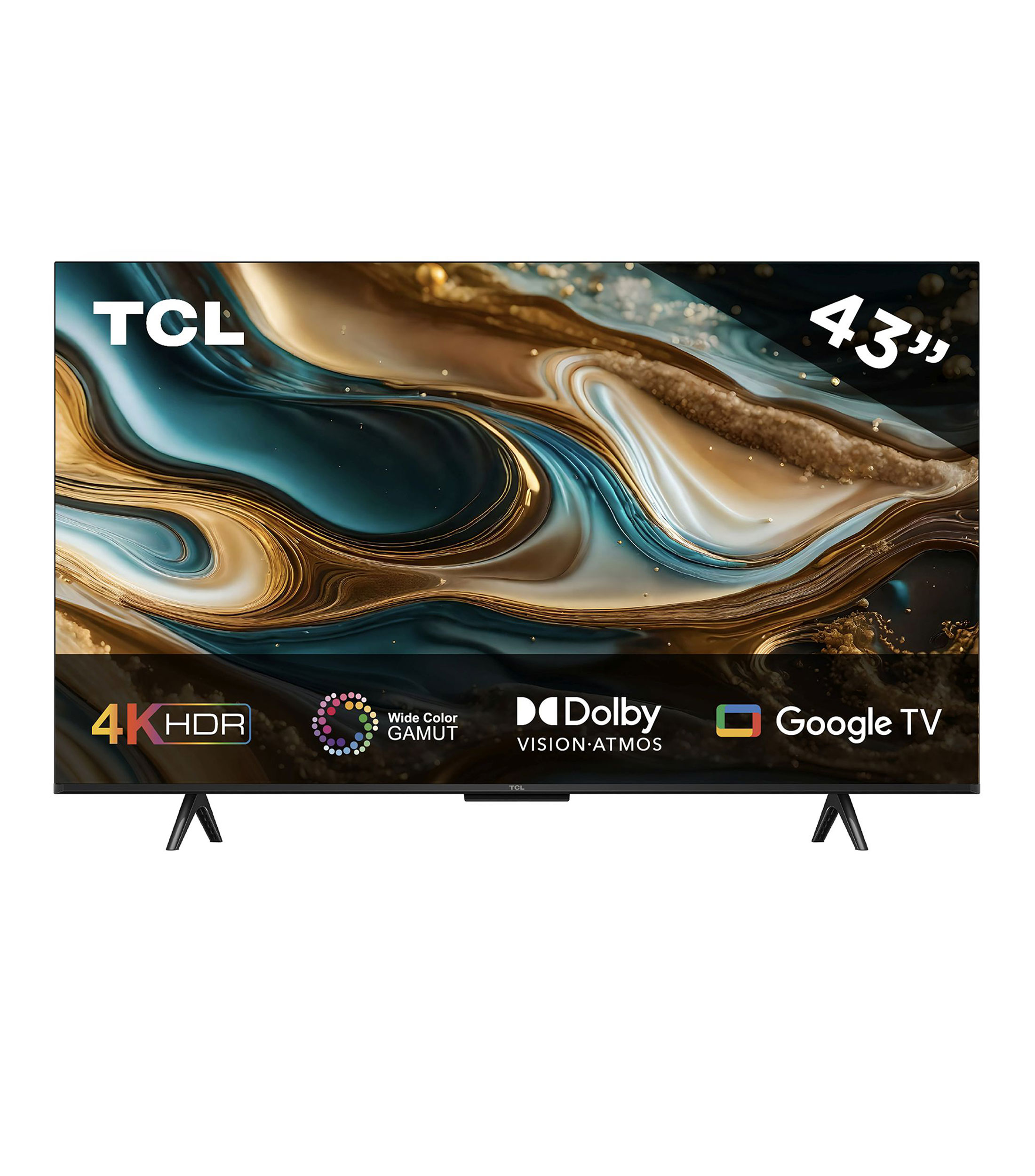TCL: Pantalla 43 Pulgadas Plana HDR 4K Google TV 43S551G | El Palacio ...