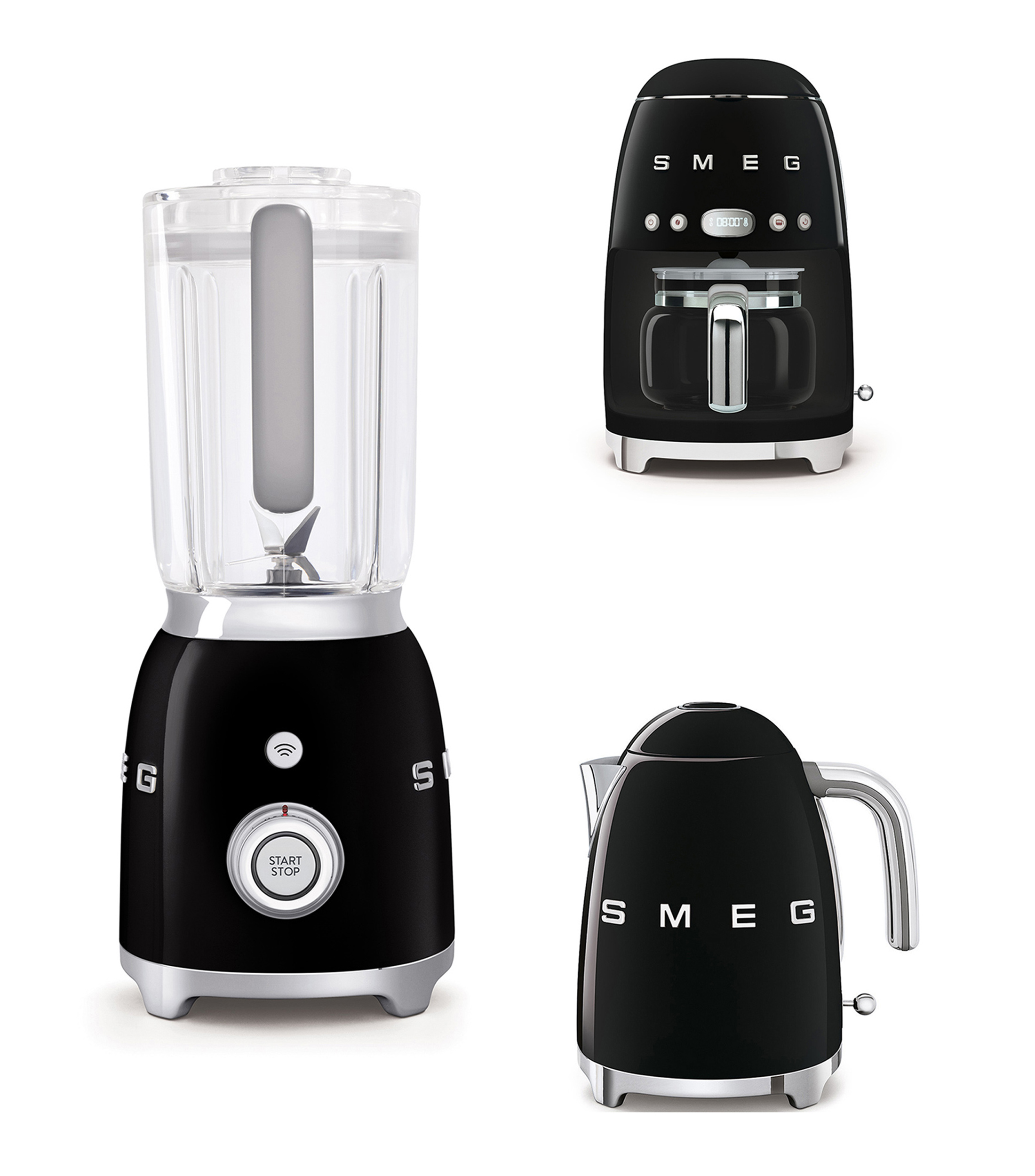 Smeg Combo de Cocina Color Negro - El Palacio de Hierro