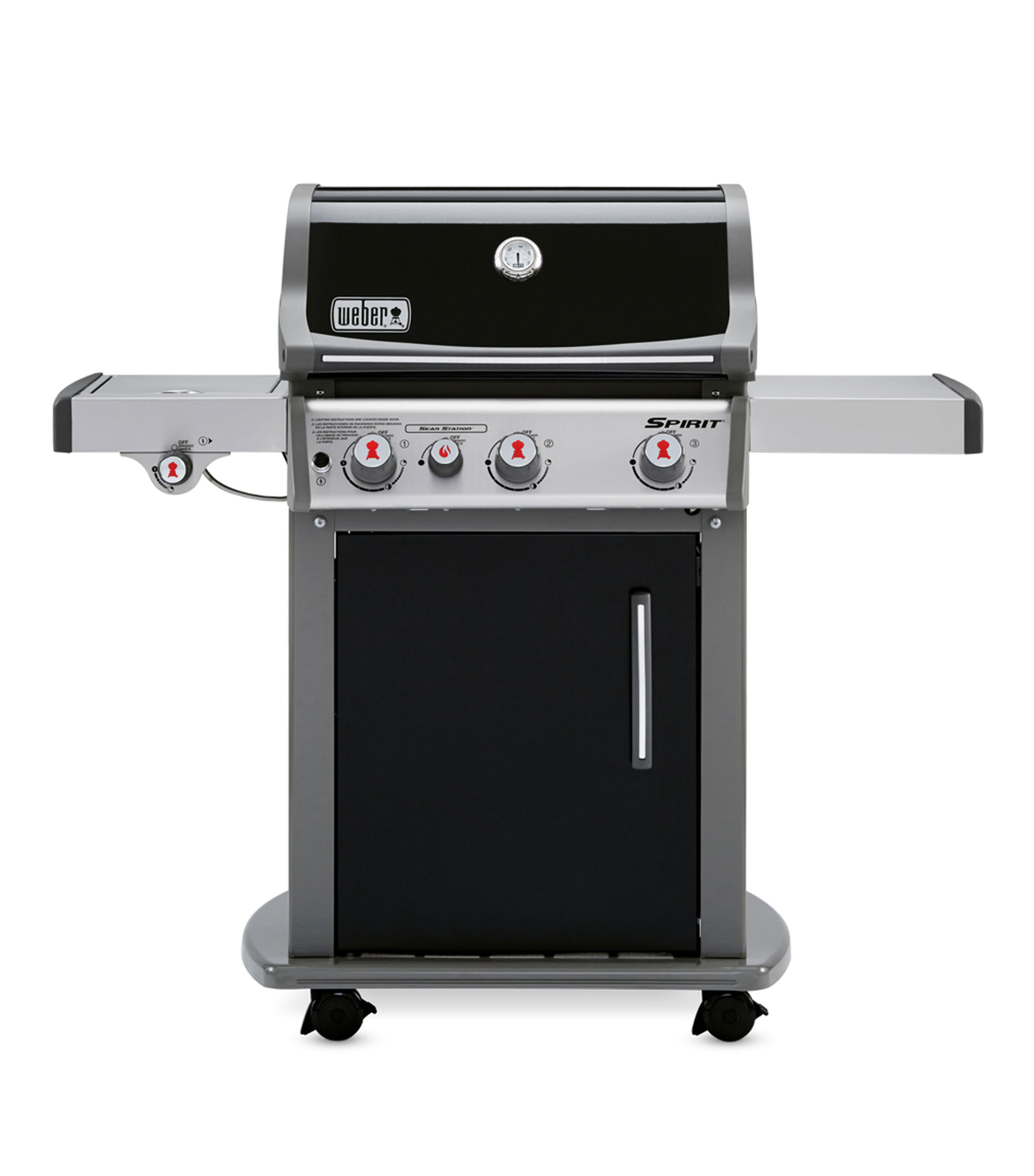 Weber Asador de Gas Spirit E-330 Negro en Acero Porcelanizado - El ...