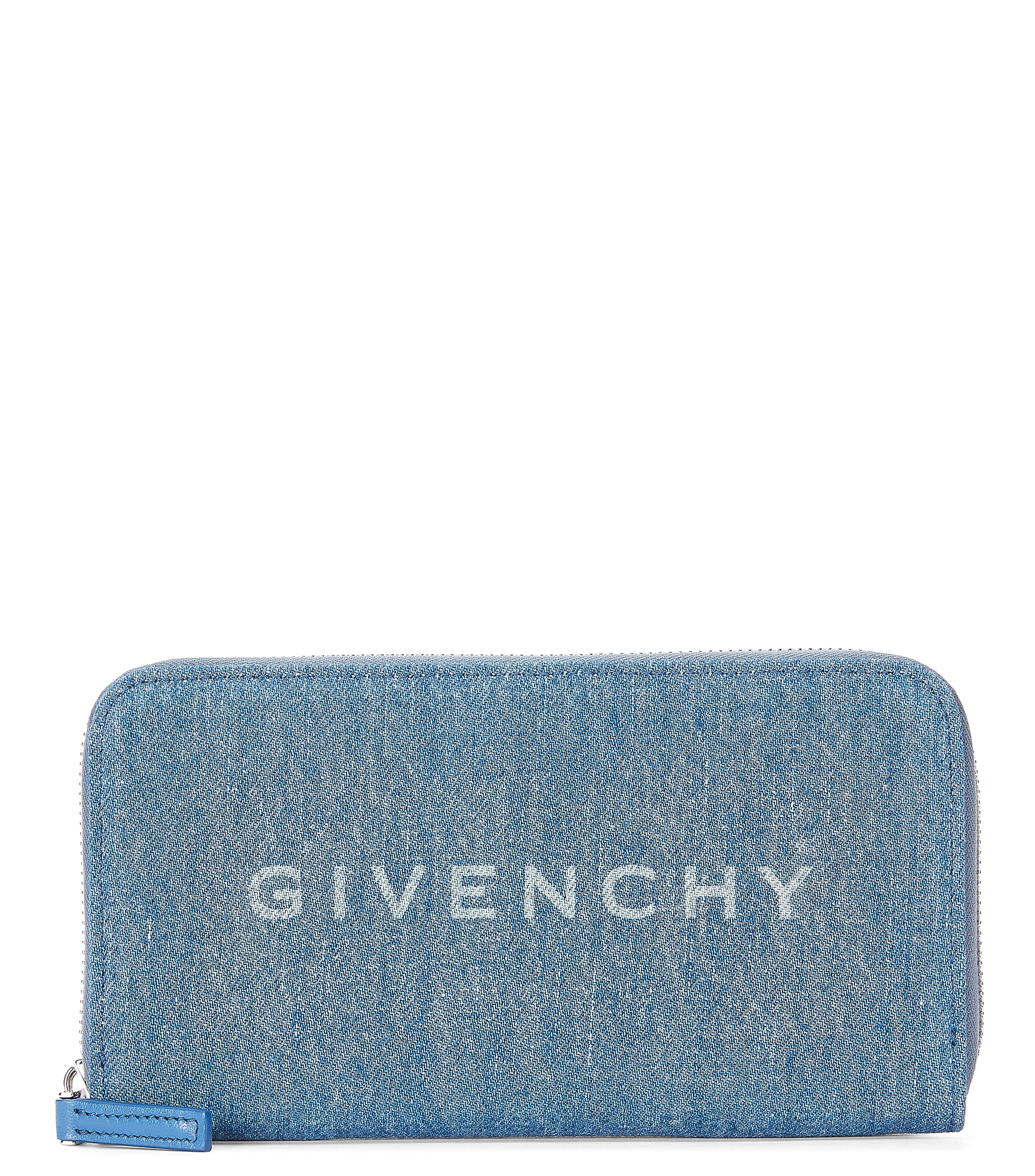 Givenchy: Cartera en acabado denim con logotipo Mujer | El Palacio de ...