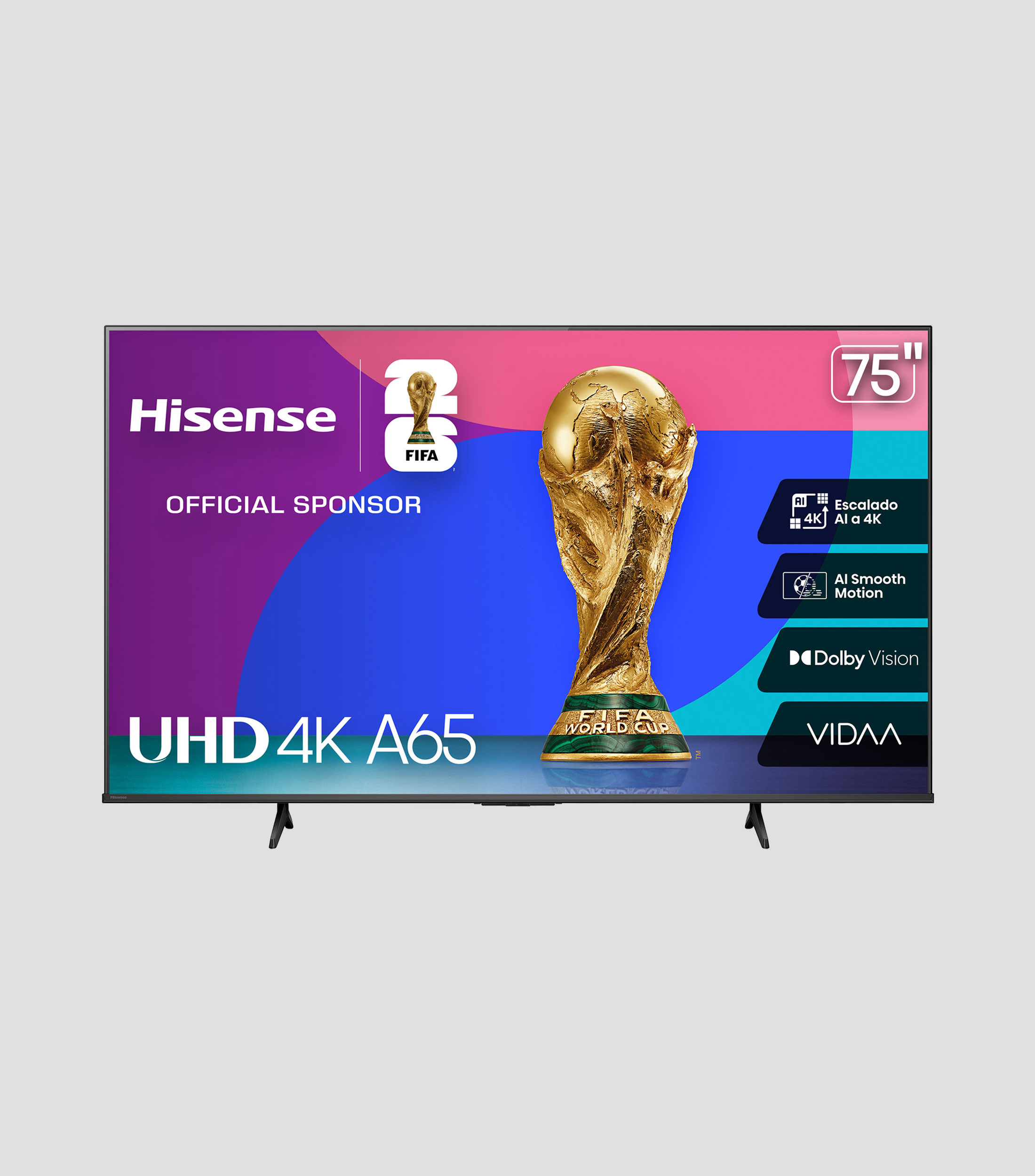 Hisense PANTALLA HISENSE 4K 75 VIDAA |El Palacio de Hierro
