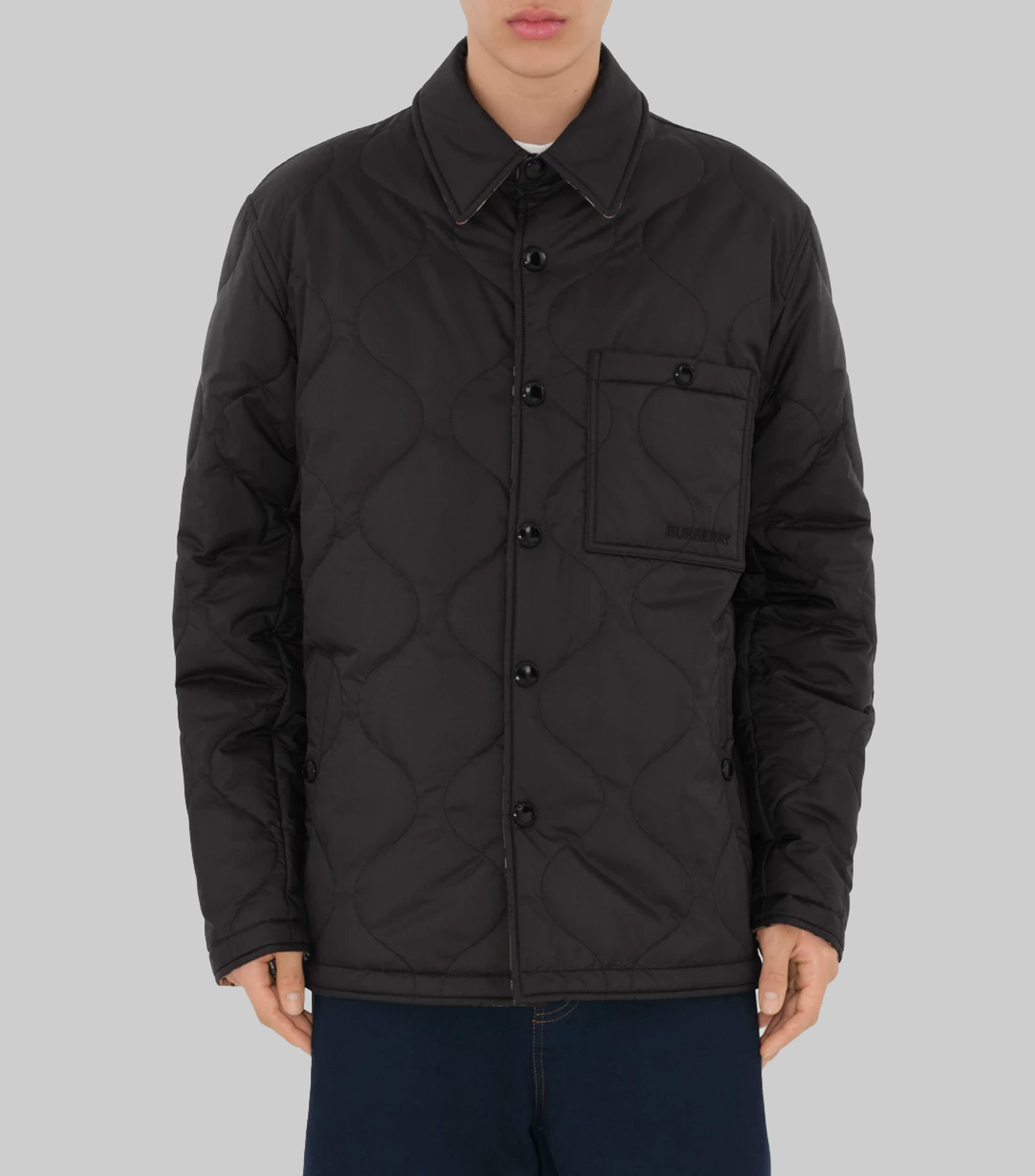 Burberry Chamarra Puffer reversible Mujer - El Palacio de Hierro