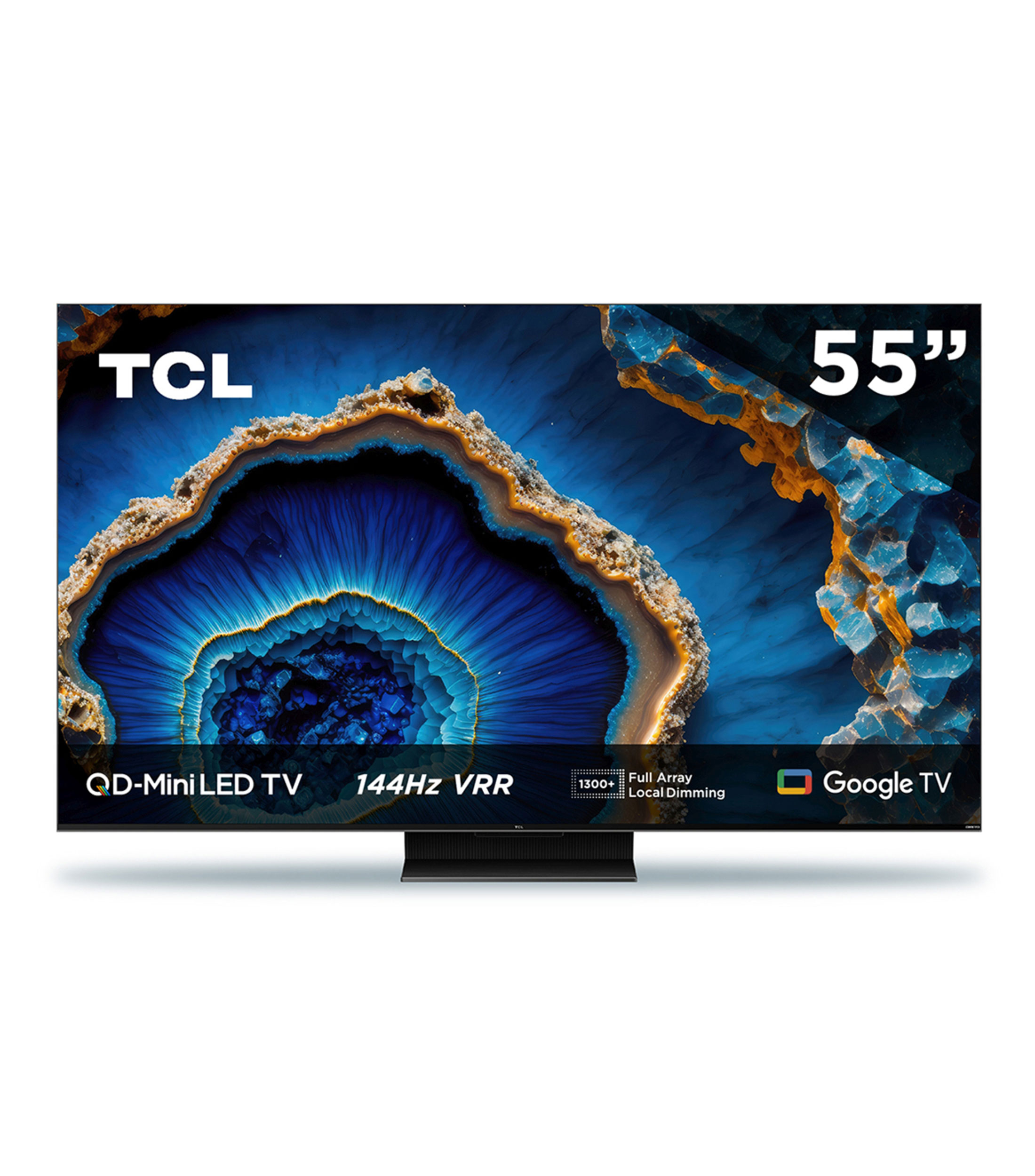 Pantalla 55 pulgadas Plana, QD-MiniLED 4K, Google TV, 55QM741G Tcl