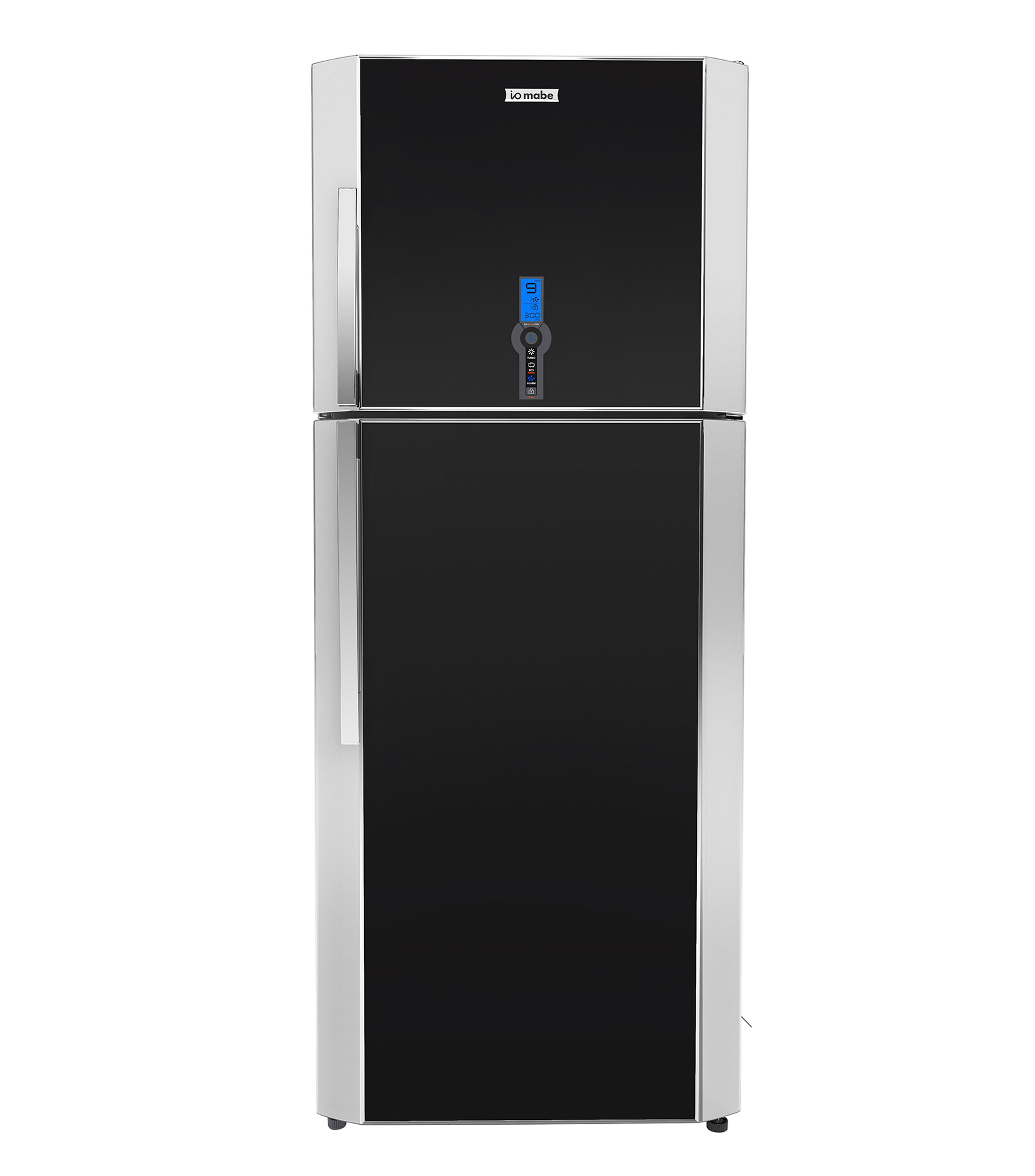 IO Mabe | REFRIGERADOR TOP MOUNT 510L VIDRIO NEGRO | El Palacio de Hierro