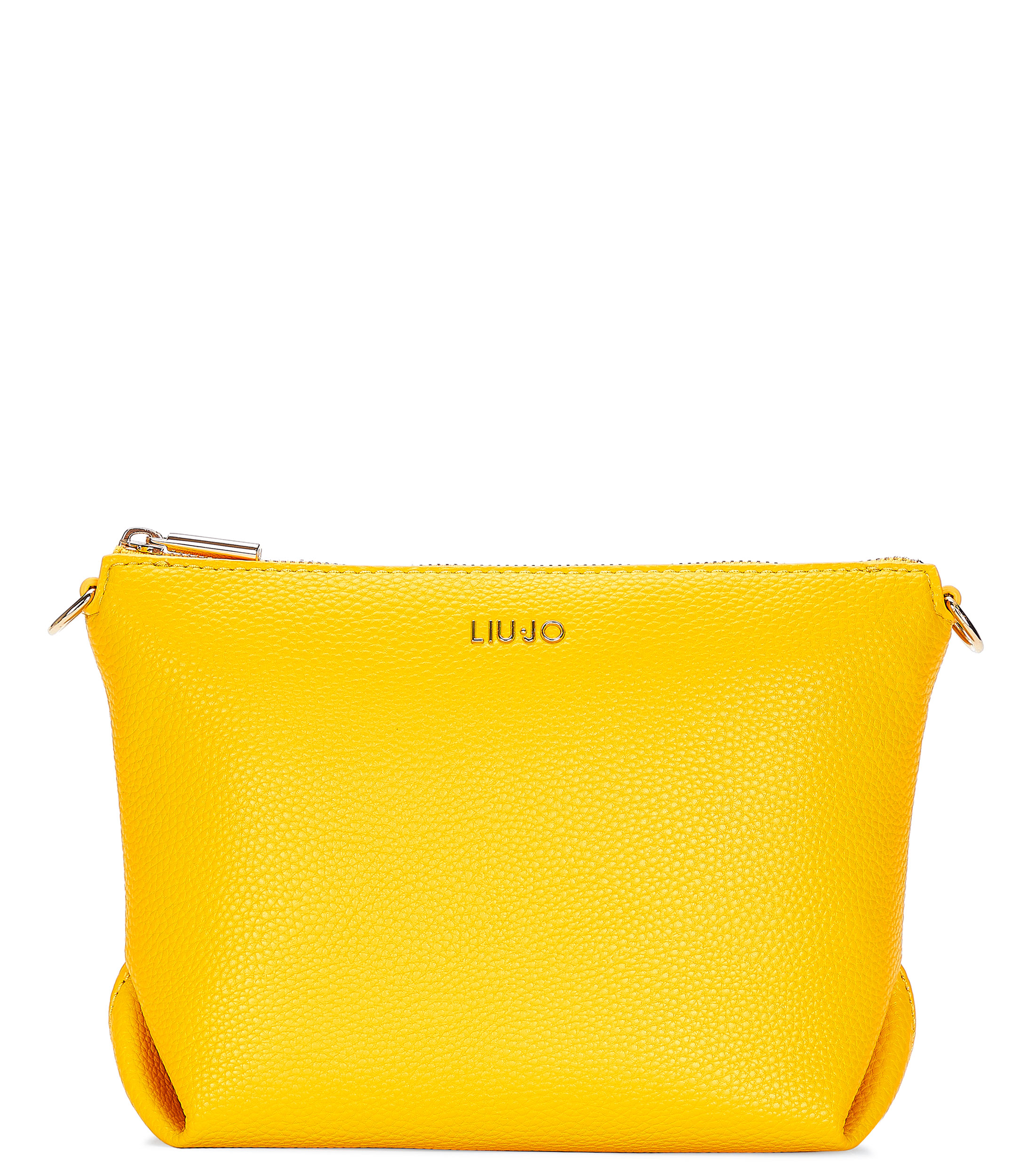 Liu Jo: Bolsa crossbody amarilla granulada Mujer | El Palacio de Hierro